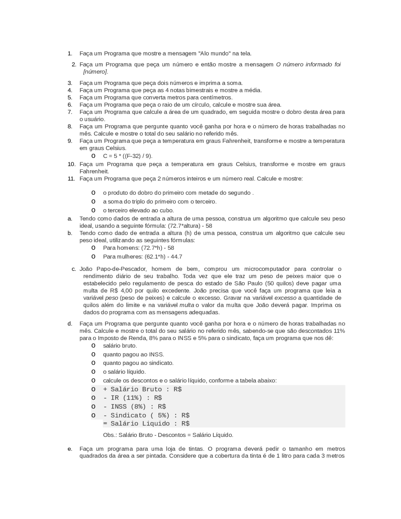 Curso Python Estrutura Sequencial Docsity
