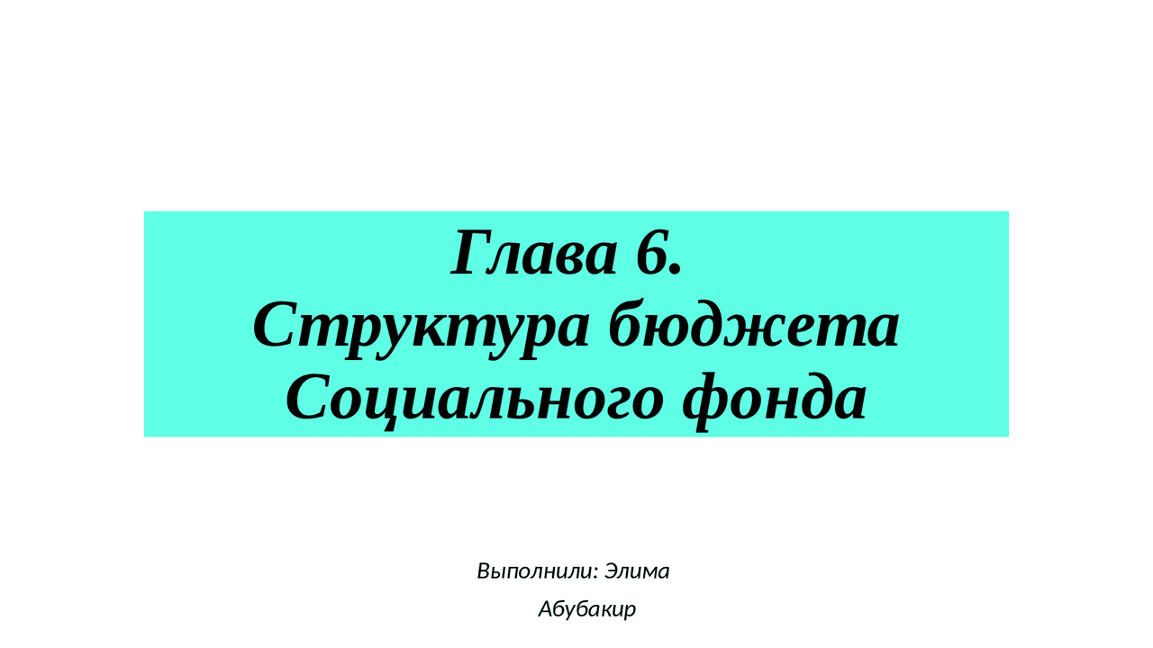 презентация по финансовому праву Docsity