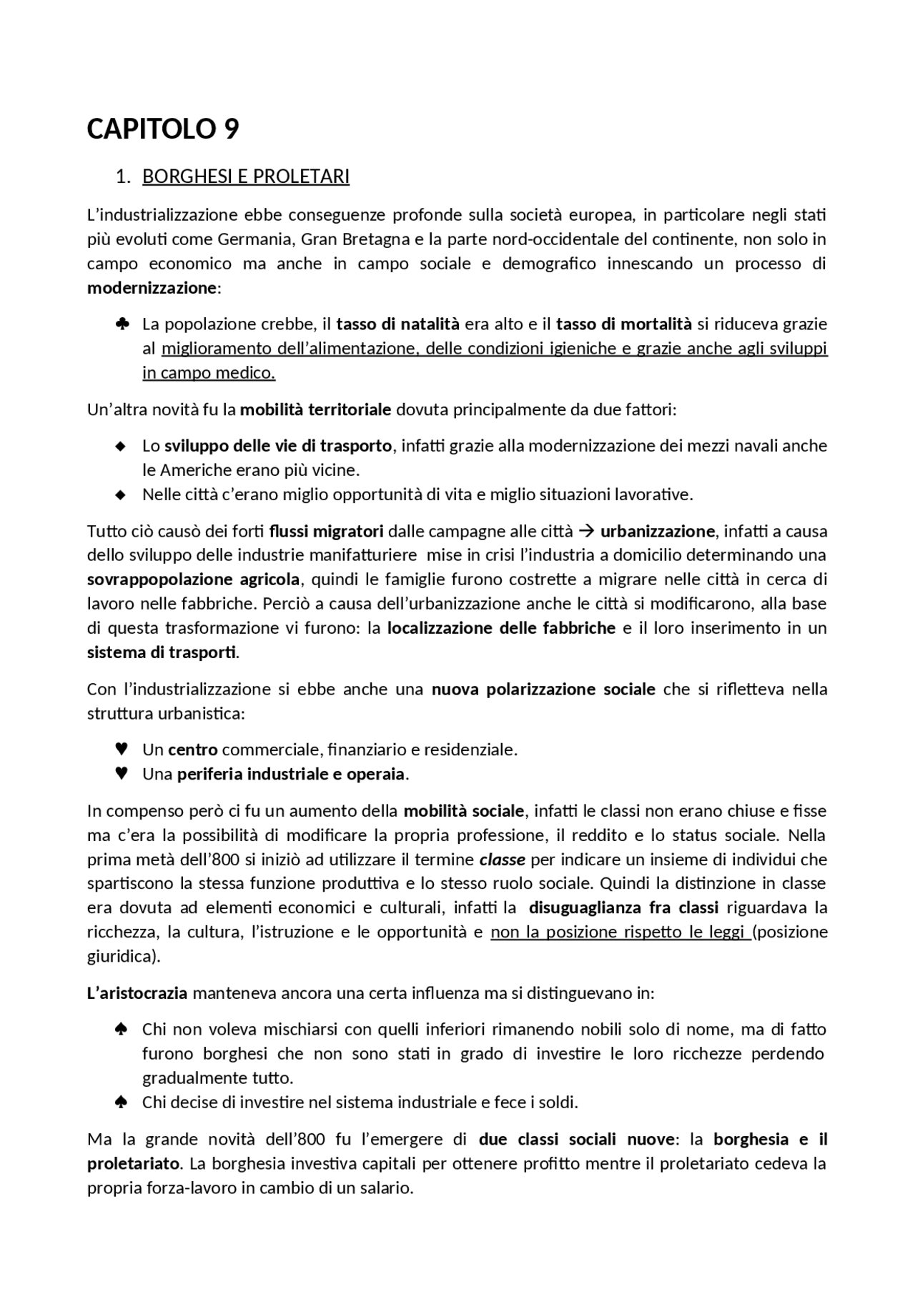 Storia Concetti E Connessioni 2 Riassunto Capitolo 9 Docsity