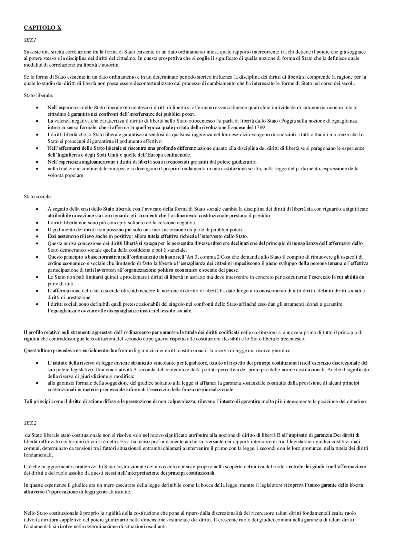 Cap X Part I Lezioni Di Diritto Costituzionale Docsity