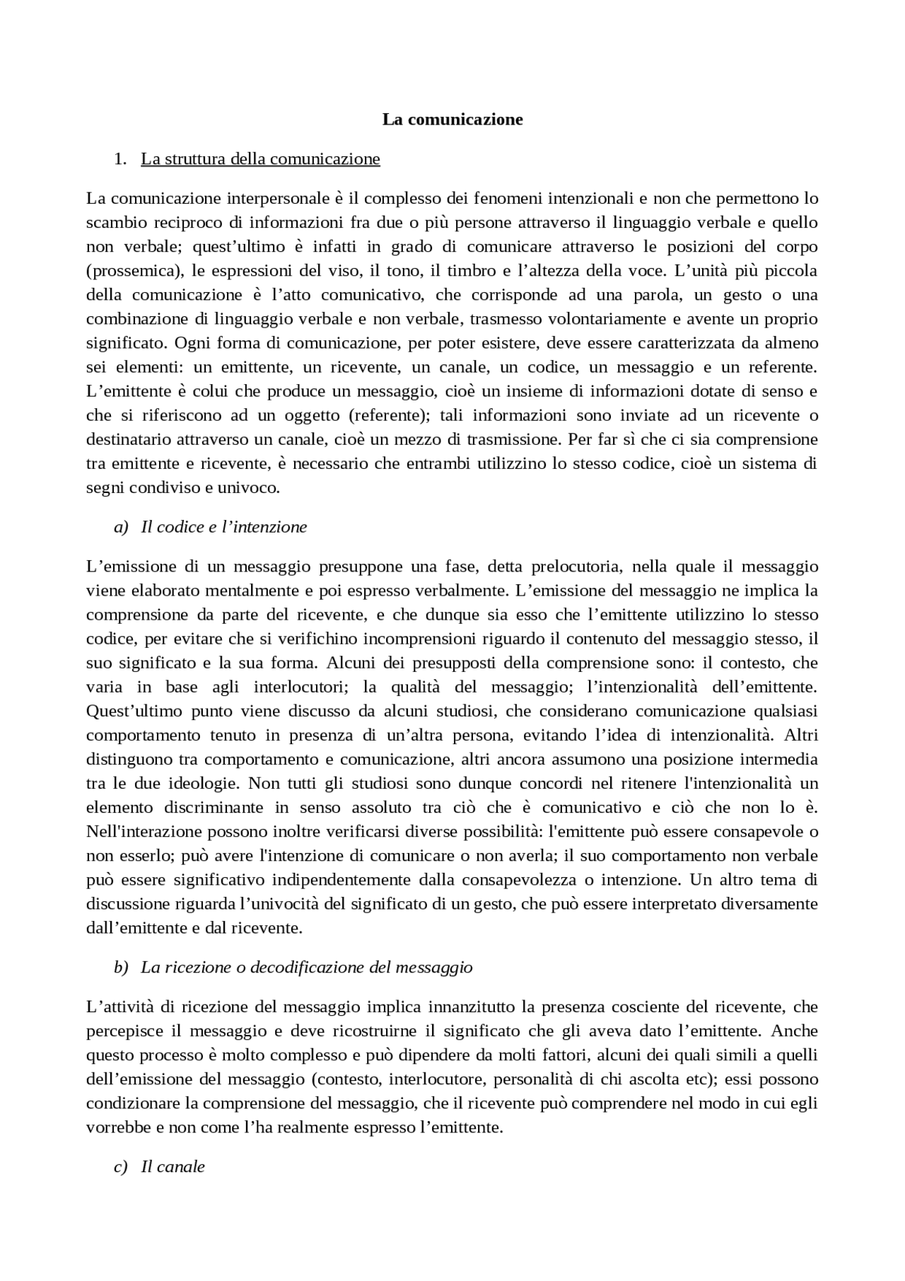 Riassunto Laboratorio Di Scrittura Docsity