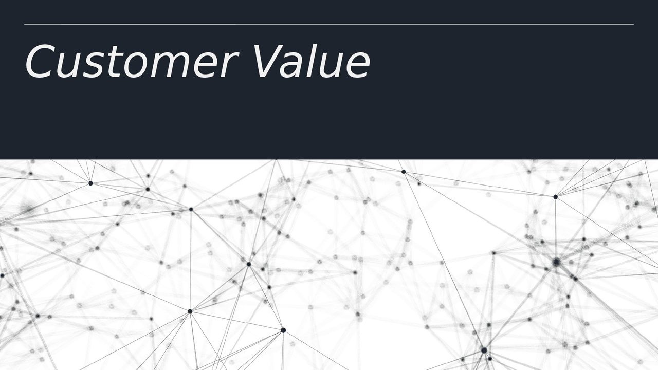 Customer value - Chernev textbook - Docsity