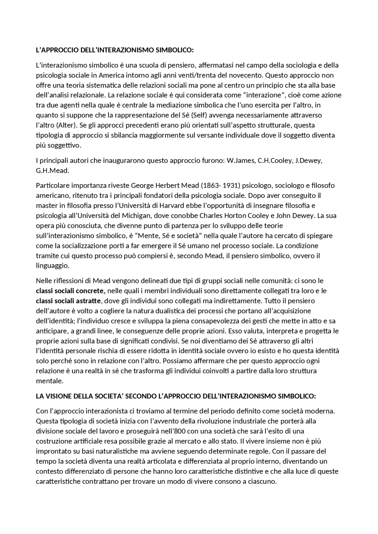Sociologia Delle Relazioni Docsity