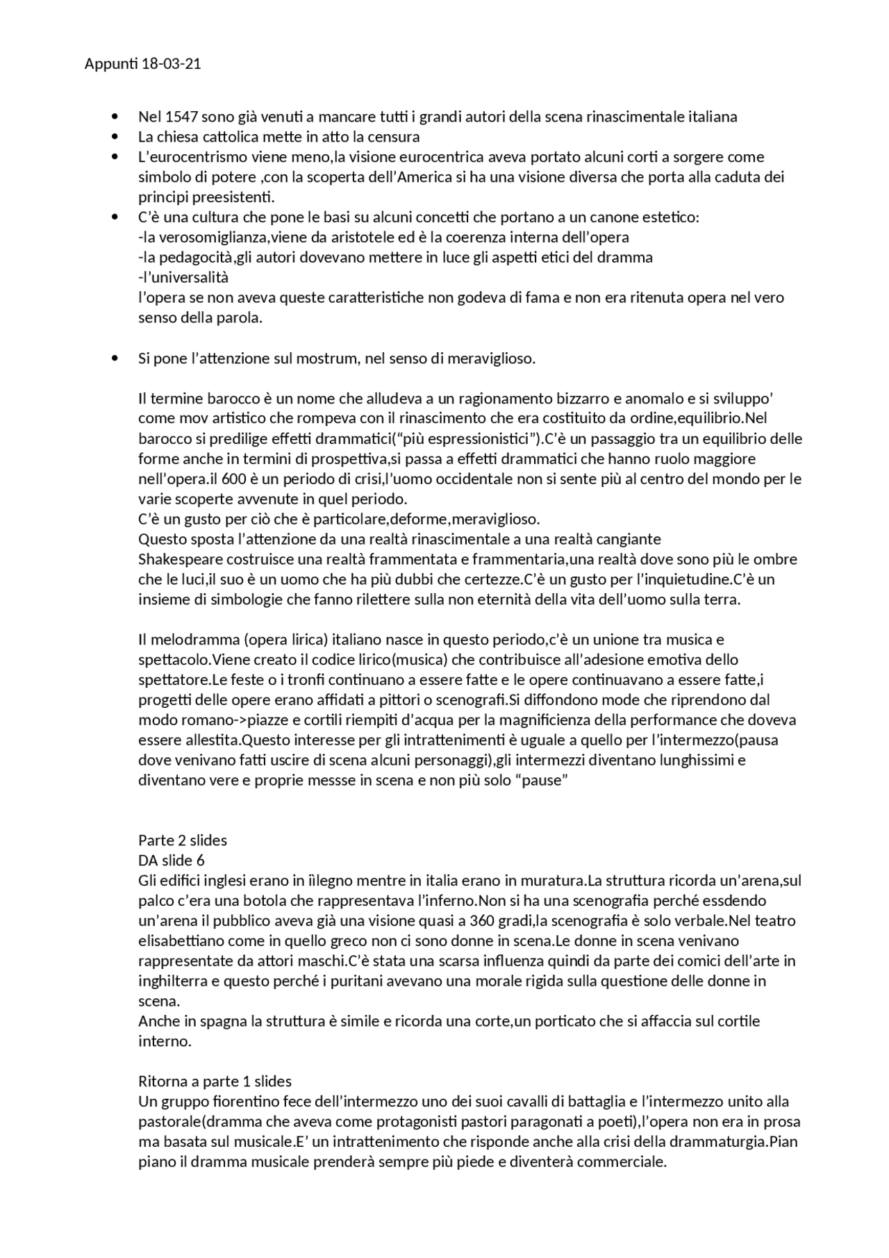 Appunti marinai unipi - Docsity