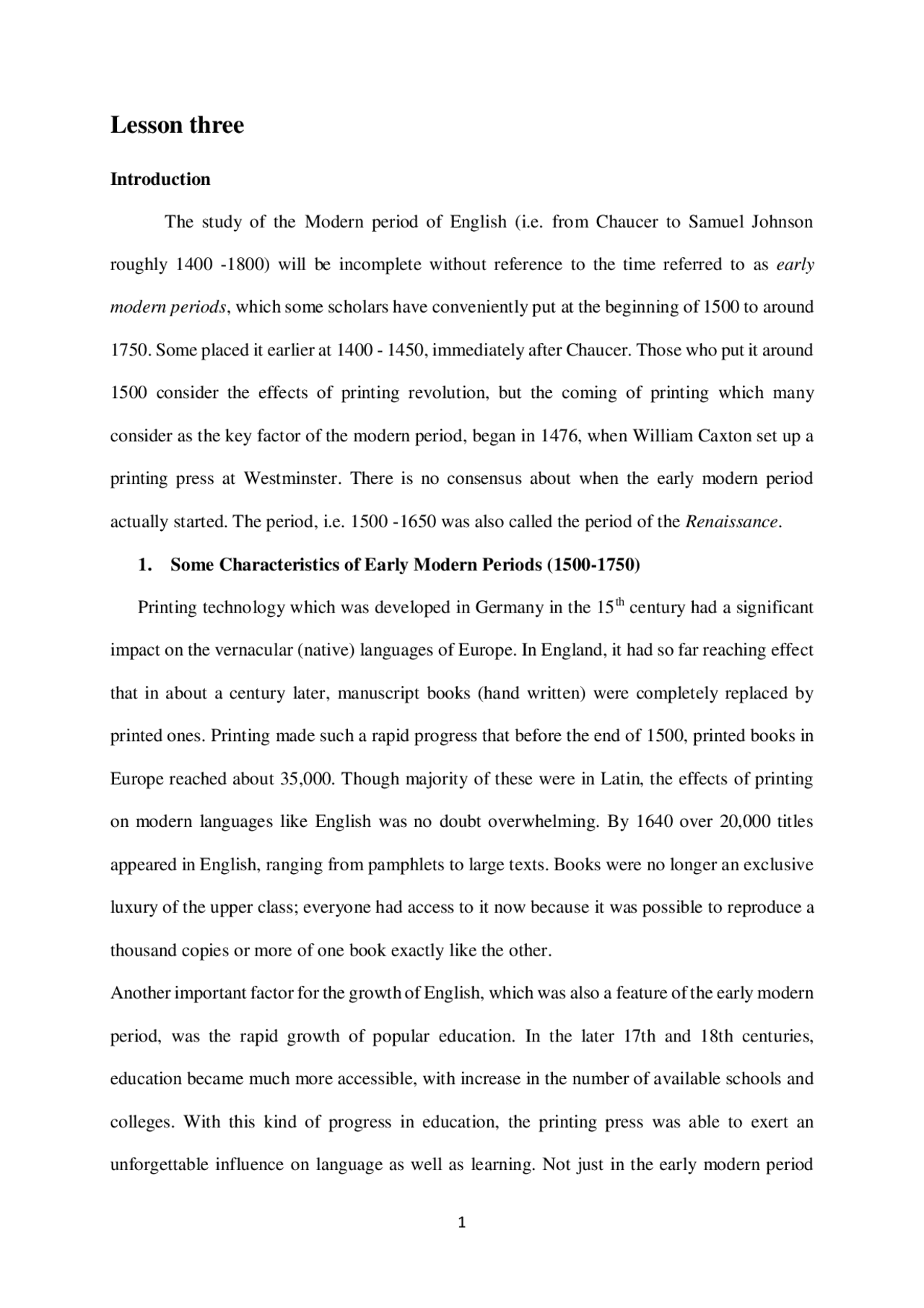 Linguistics lessons part one and two 3 | Cheat Sheet Linguistics | Docsity