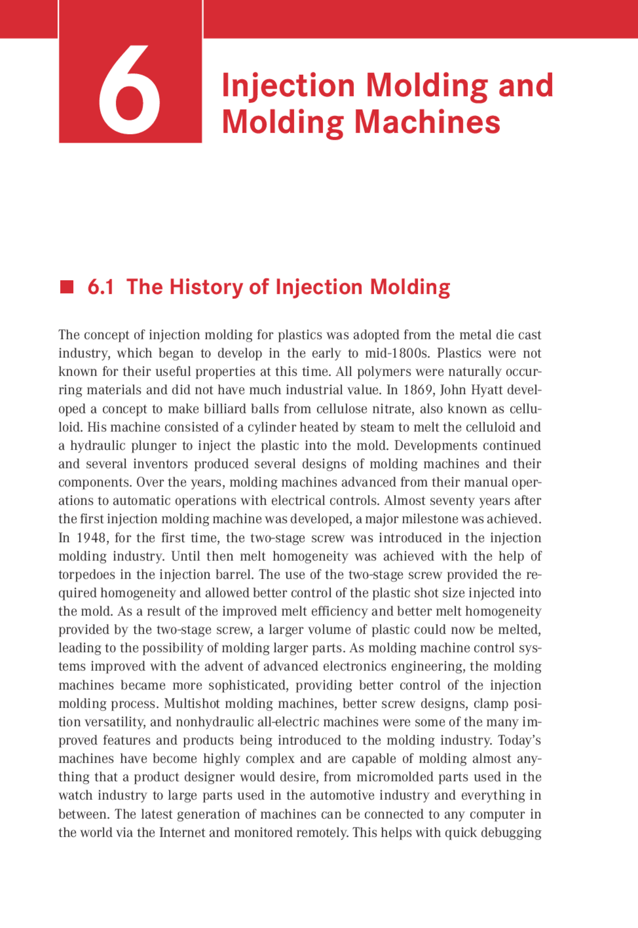 Injection Molds And Molds Machines Docsity