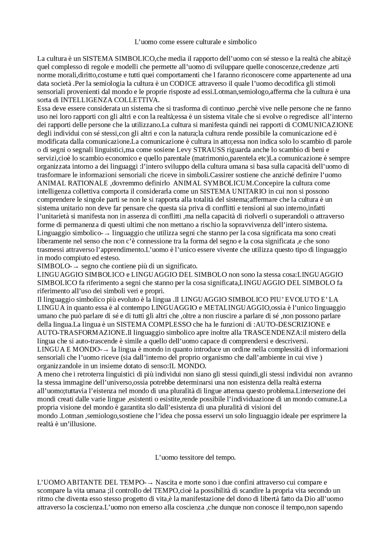 Psicologia Generale Docsity
