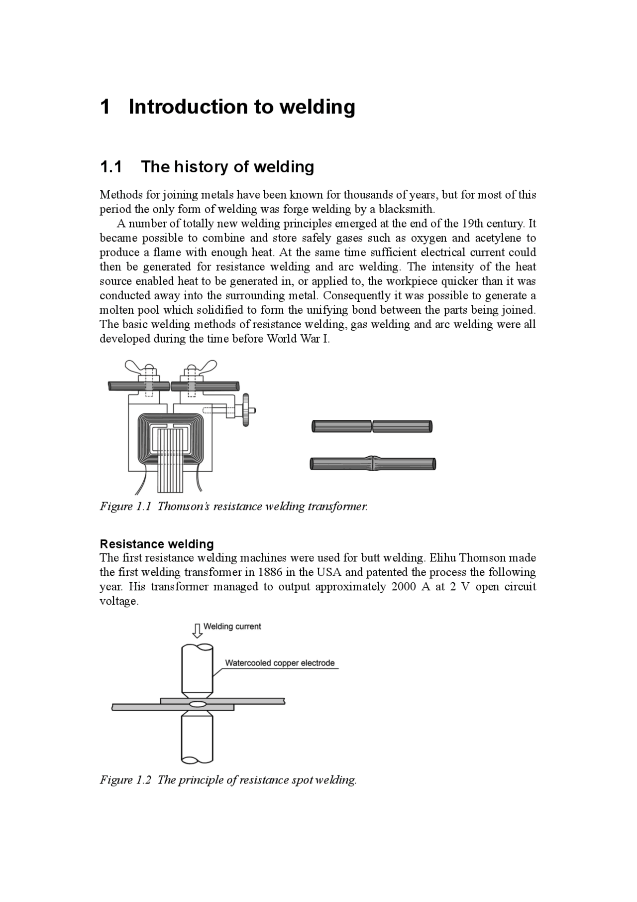 Introduction to welding - Docsity