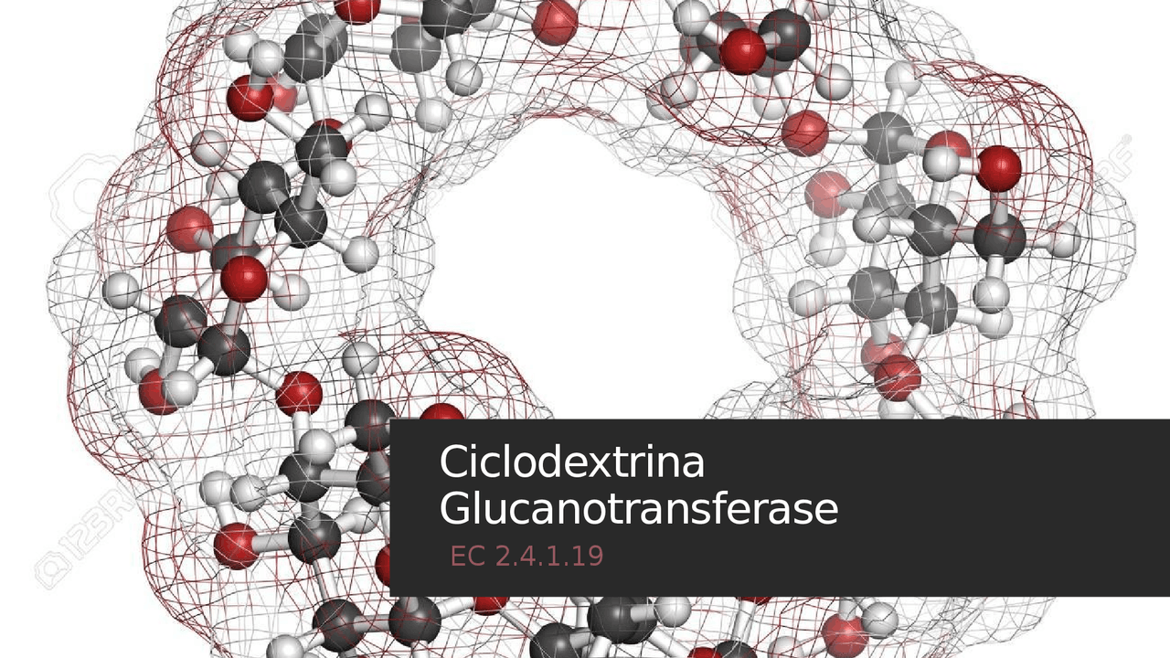 Ciclodextrina seminario - Docsity