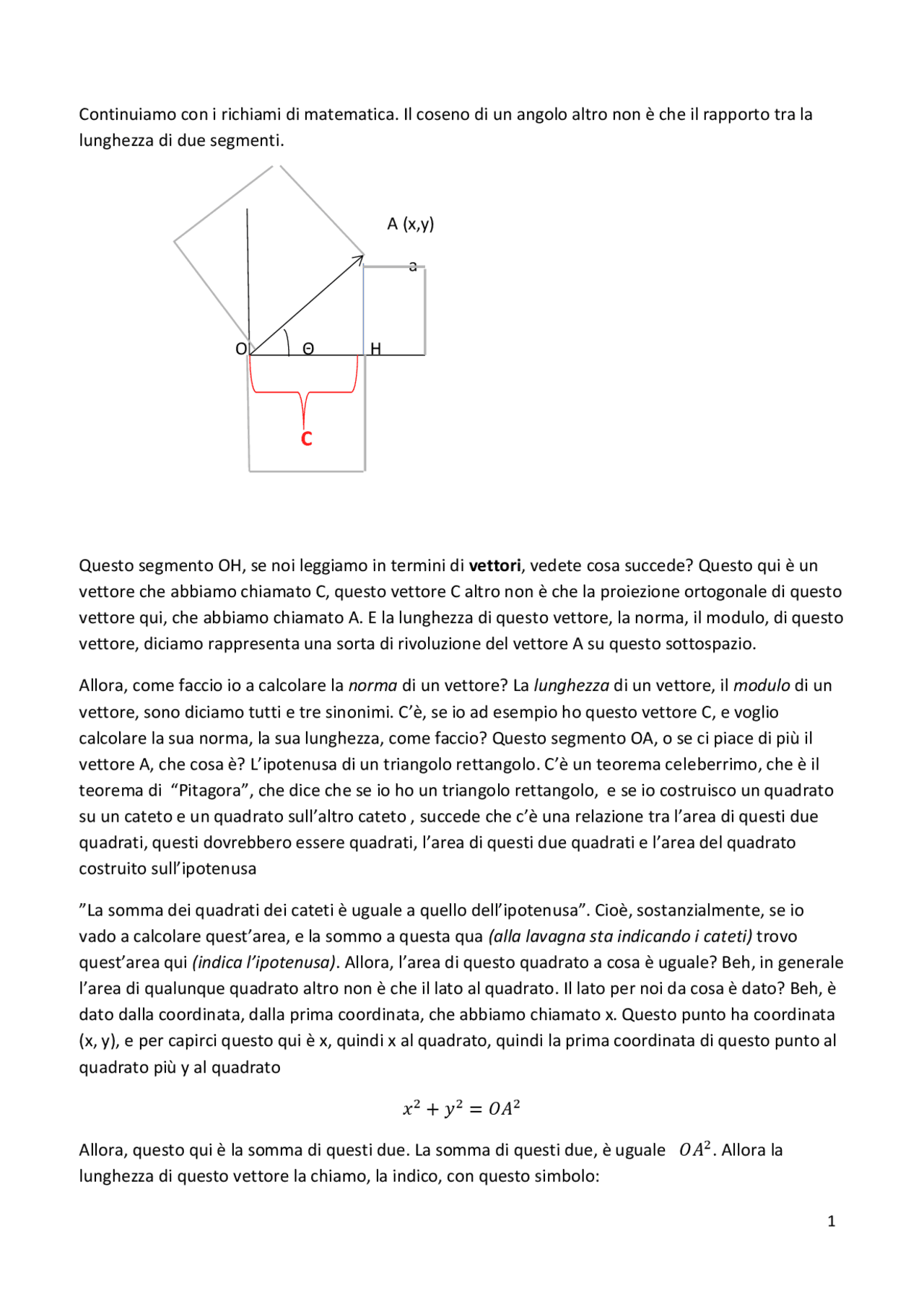 Analisi dei dati e data mining - Arezzo La Sapienza | Appunti di Economia | Docsity