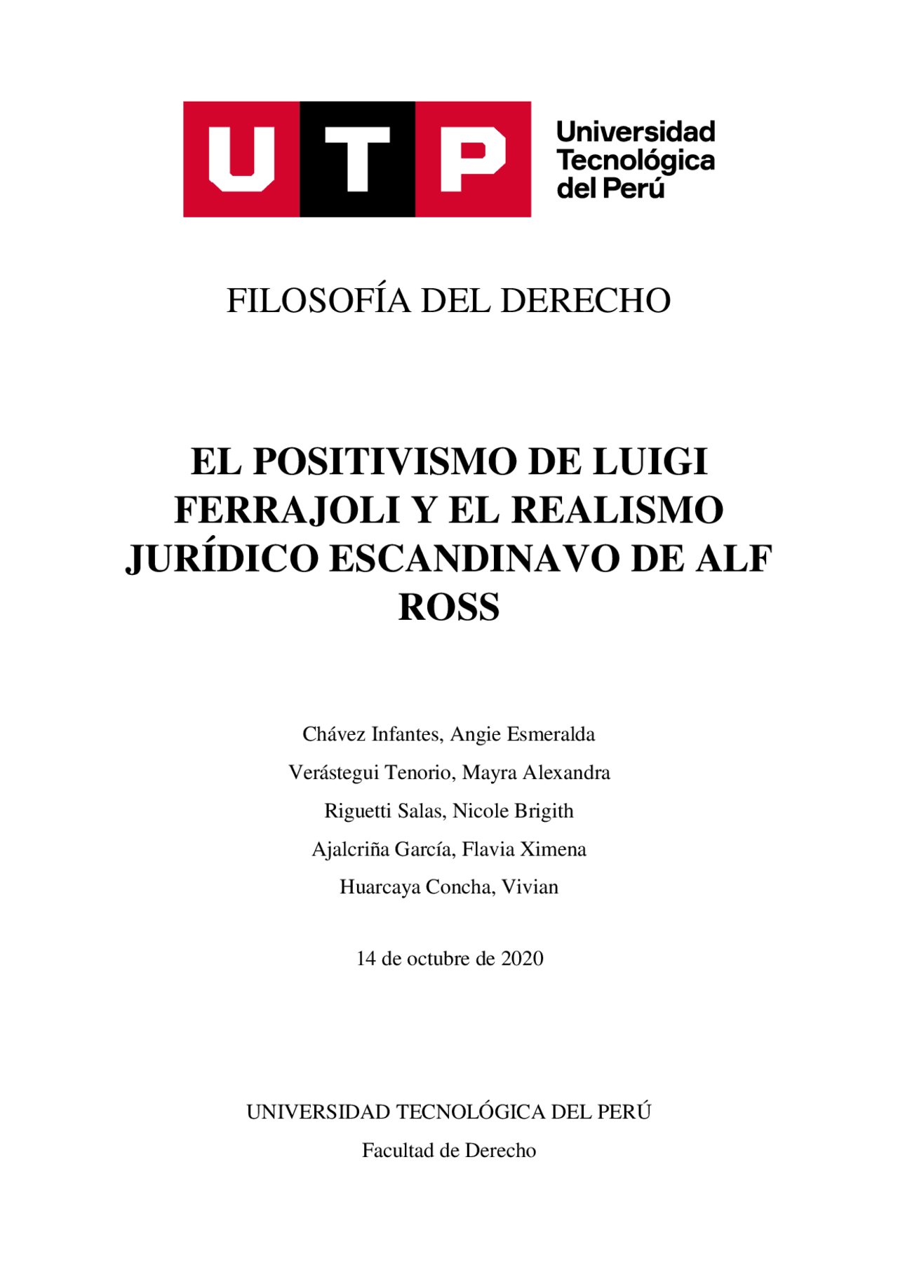 EL POSITIVISMO CRITICO DE LUIGI FERRAJOLI Y EL REALISMO JURIDICO ...