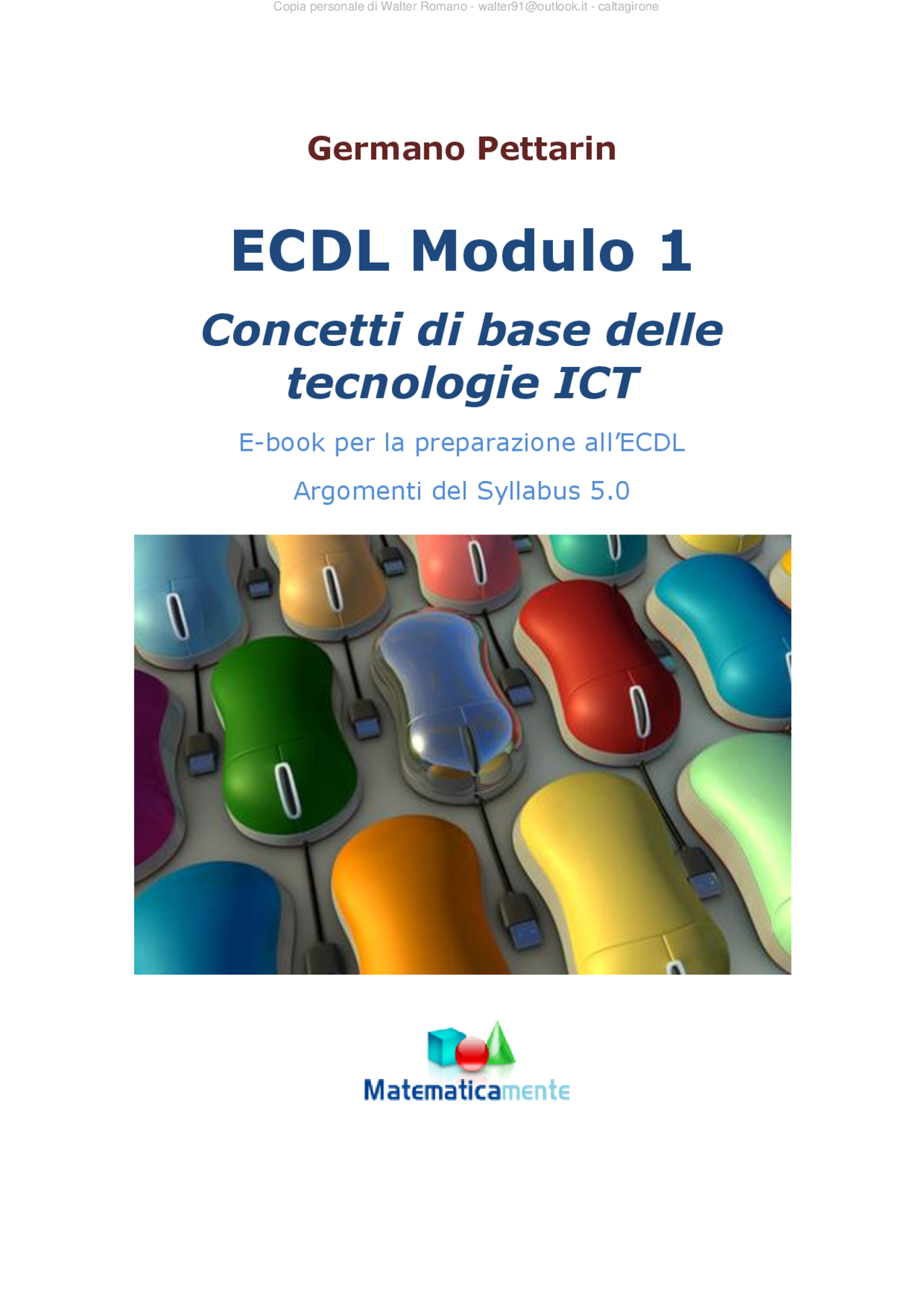 Pettarin-ECDL-moduli - Docsity