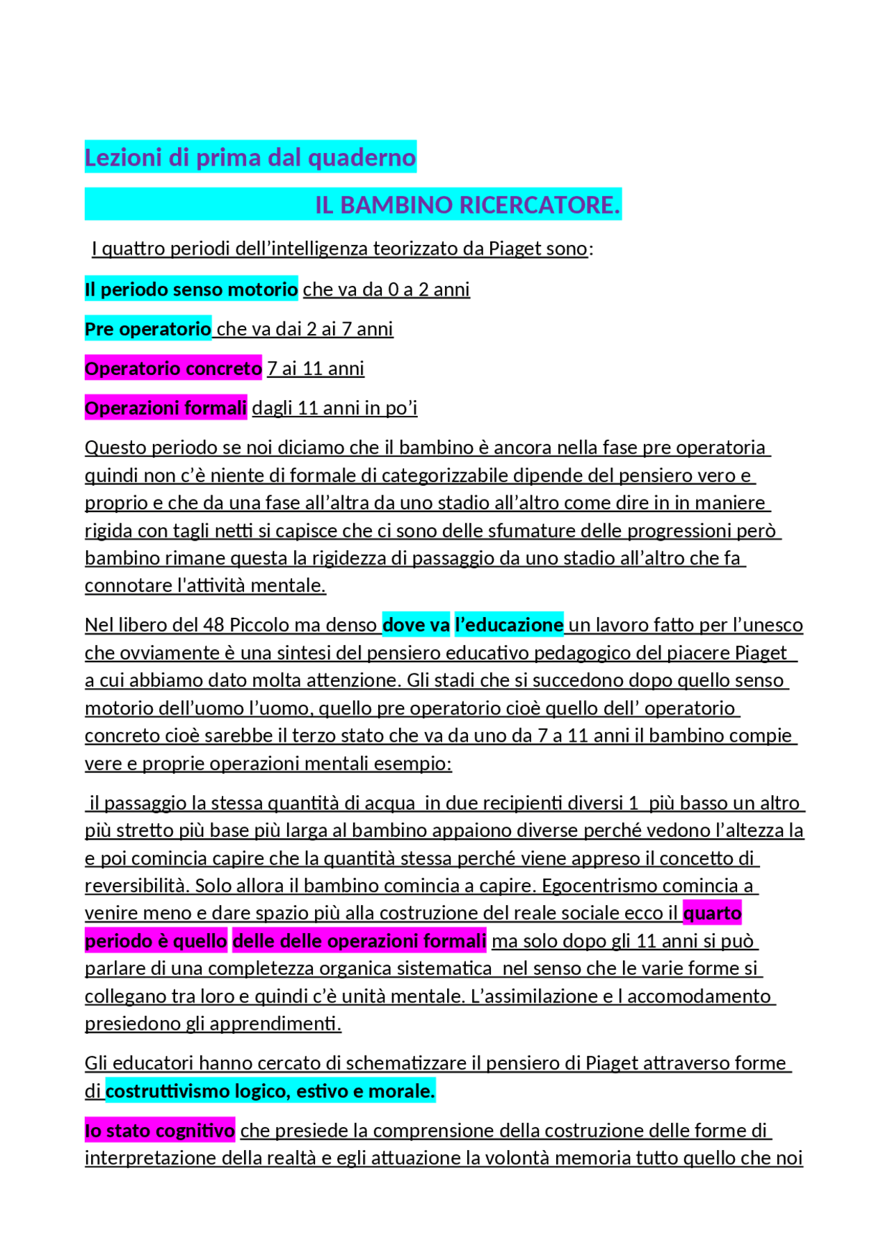 2 Parte Storia Delle Istituzioni Educative Docsity