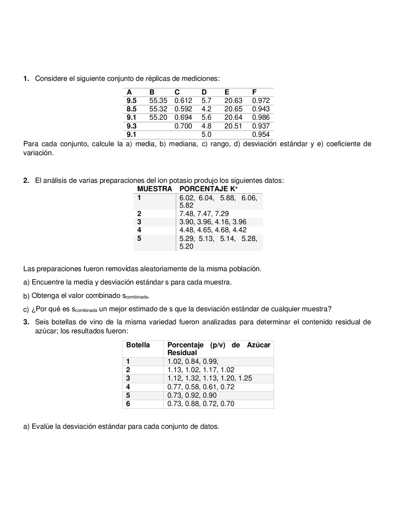 Problemas De Analisis Docsity