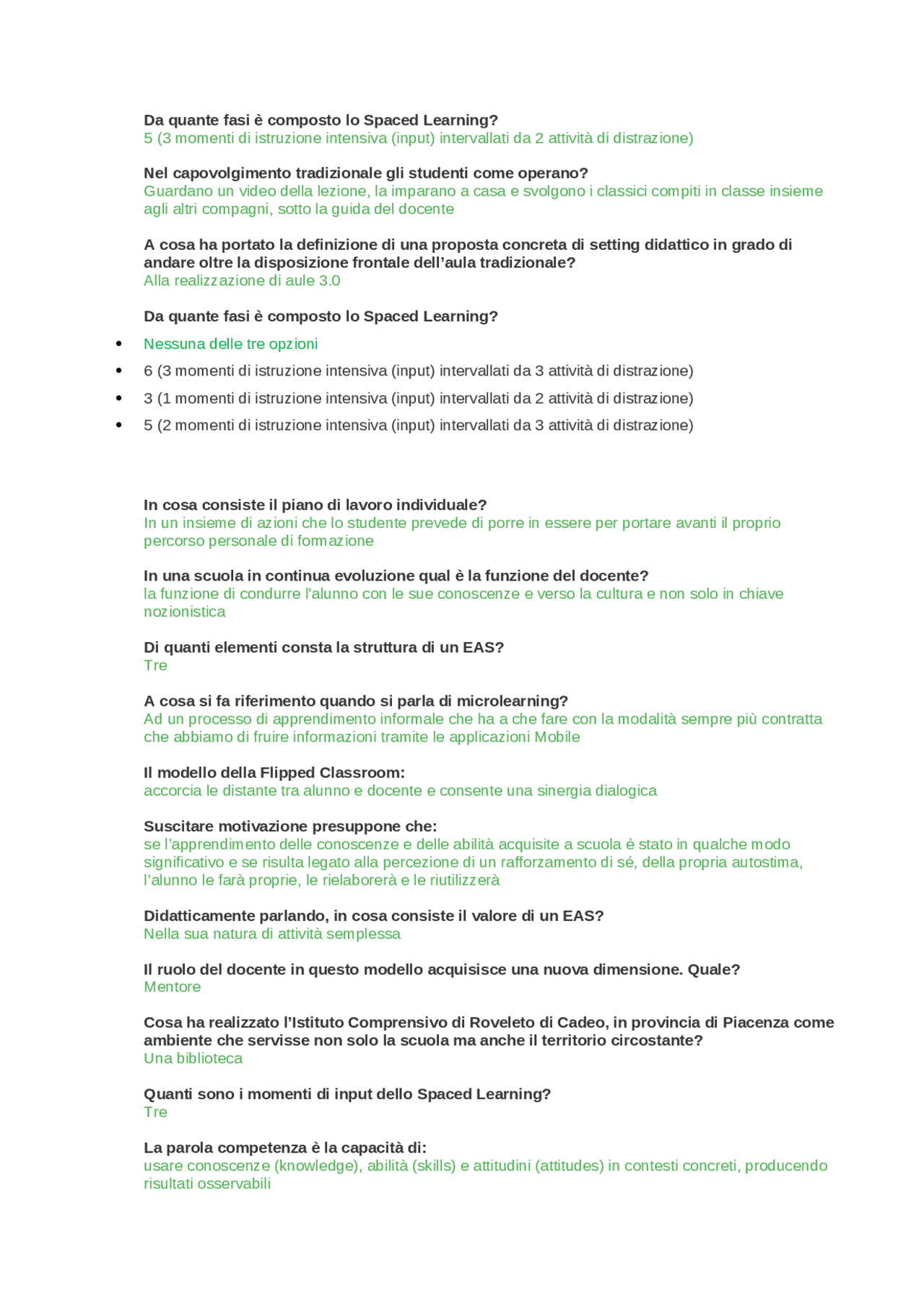Eipass Tablet modulo 5 - Docsity