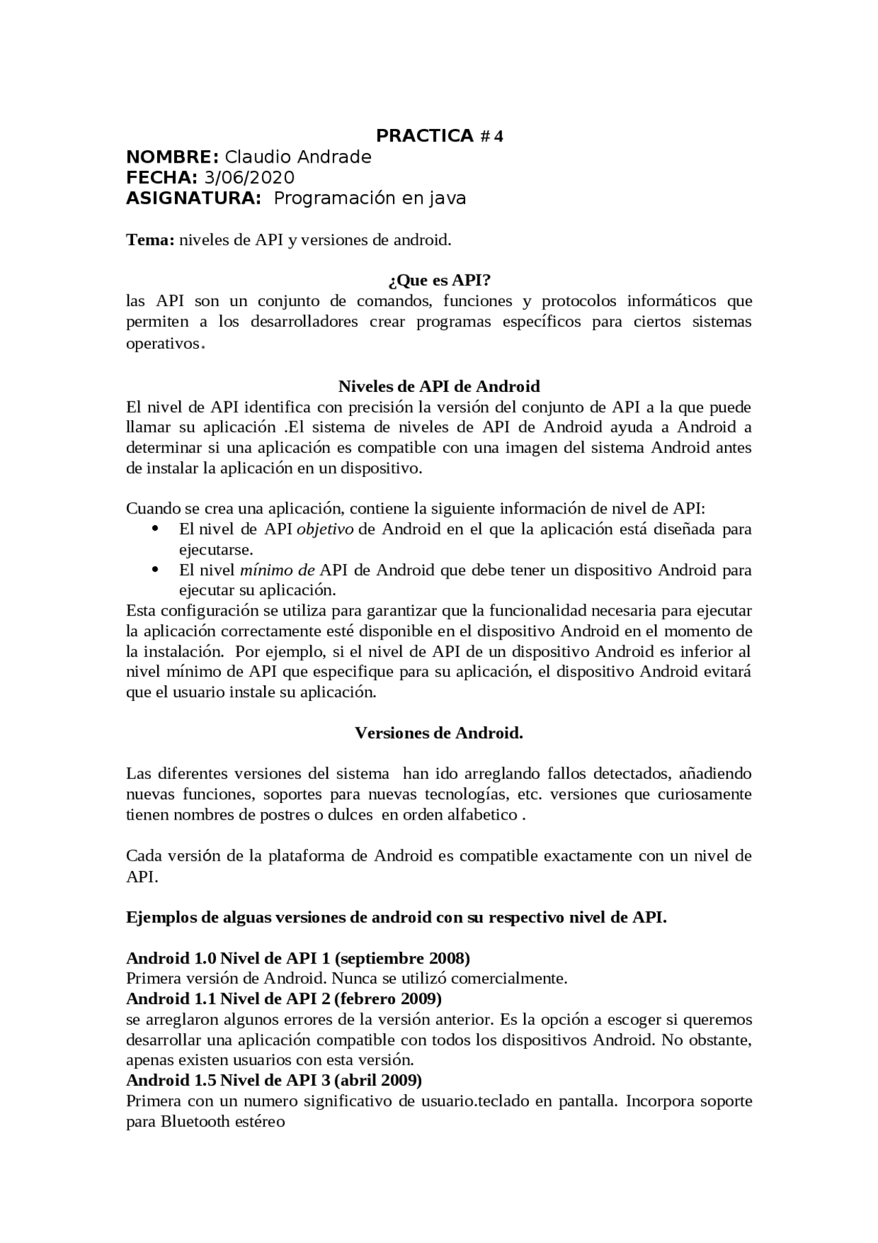 Programación En Java Docsity