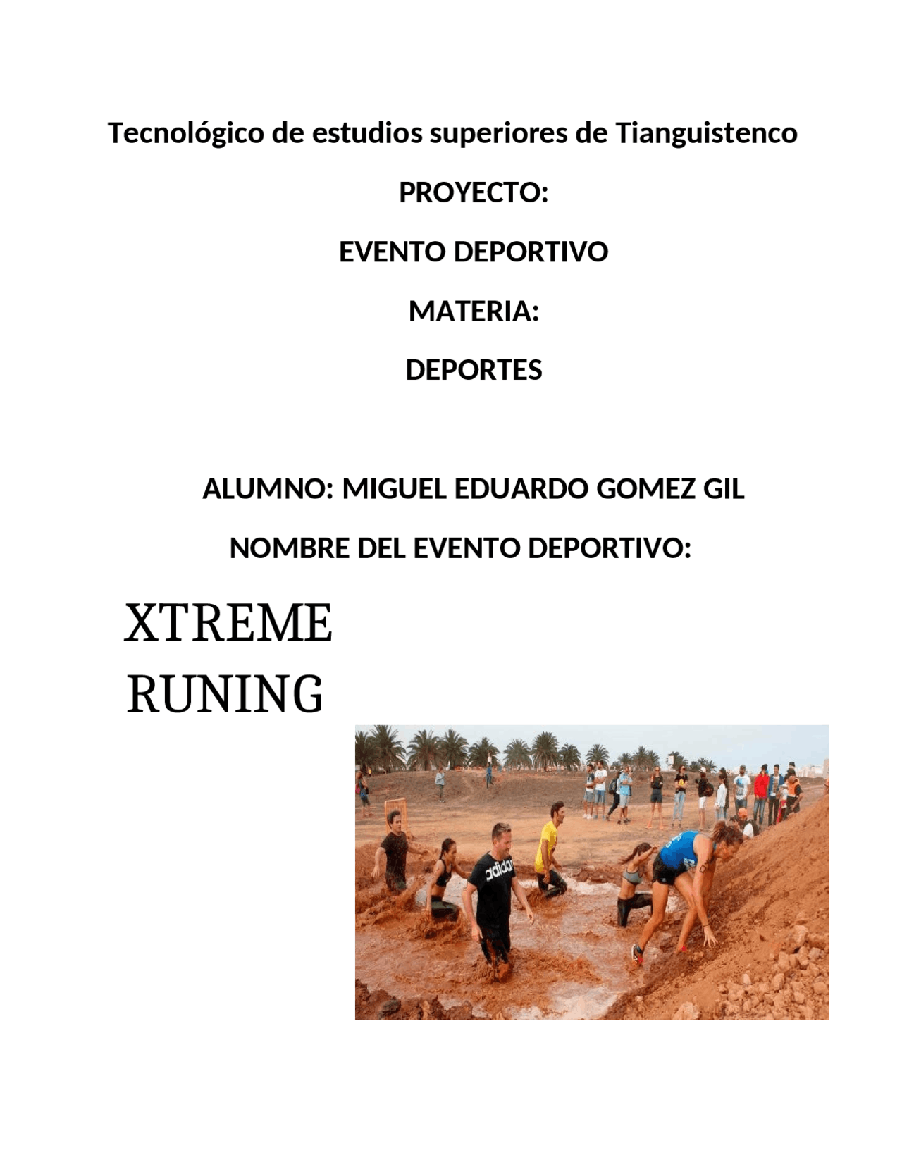 Proyecto de deportes | Resúmenes de Estudios Deportivos | Docsity