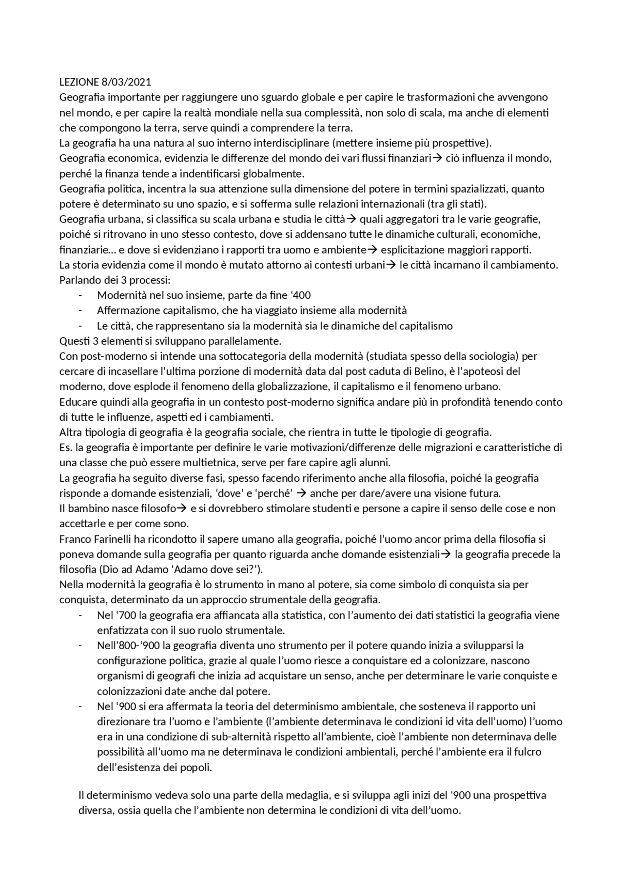 Processi Urbani E Dinamiche Di Comunità Docsity