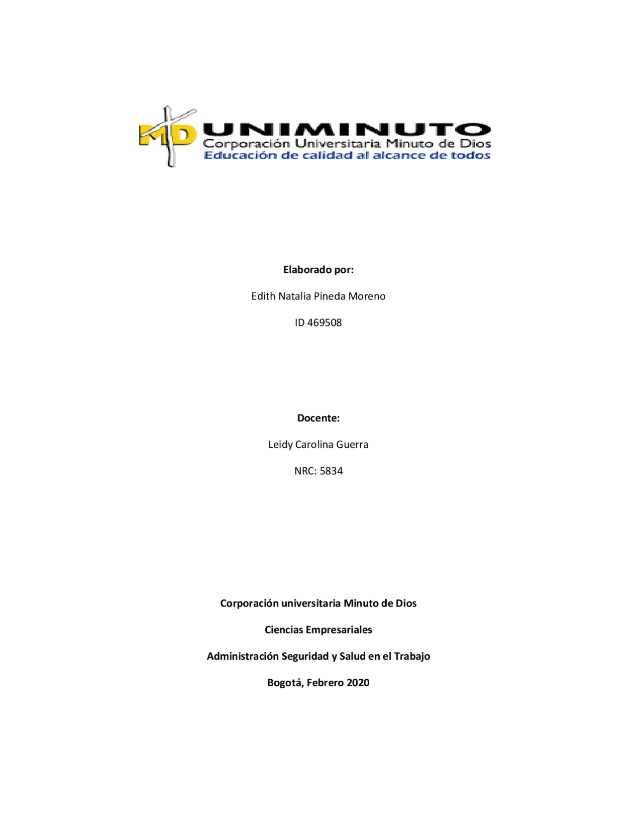 Ingles definiciones oraciones - Docsity