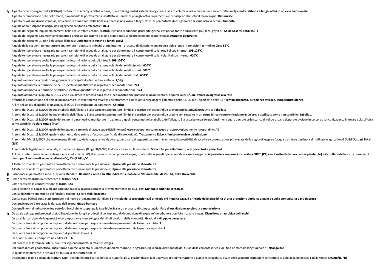 Ingegneria Ambientale 1 Docsity