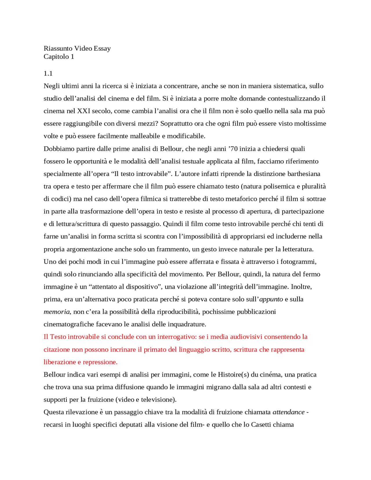 I film attraverso i film: dal testo "introvabile" ai video essay ...