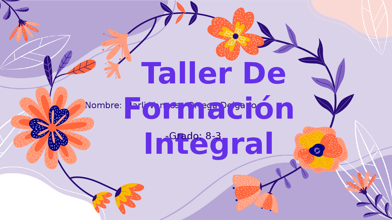 TALLER DE FORMACION INTEGRAL - Docsity