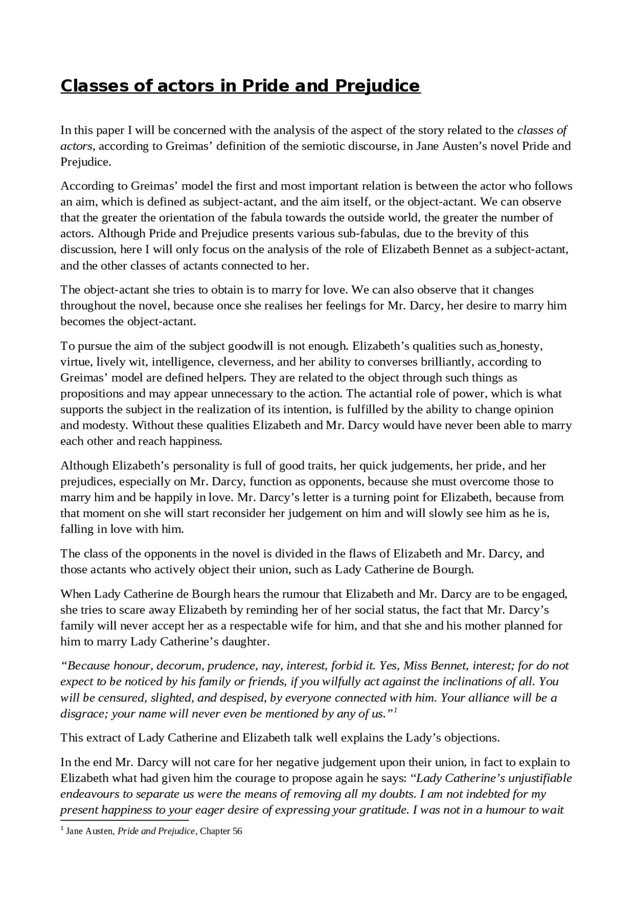 Tesina su Pride and Prejudice esame Capoferro | Guide, Progetti e ...