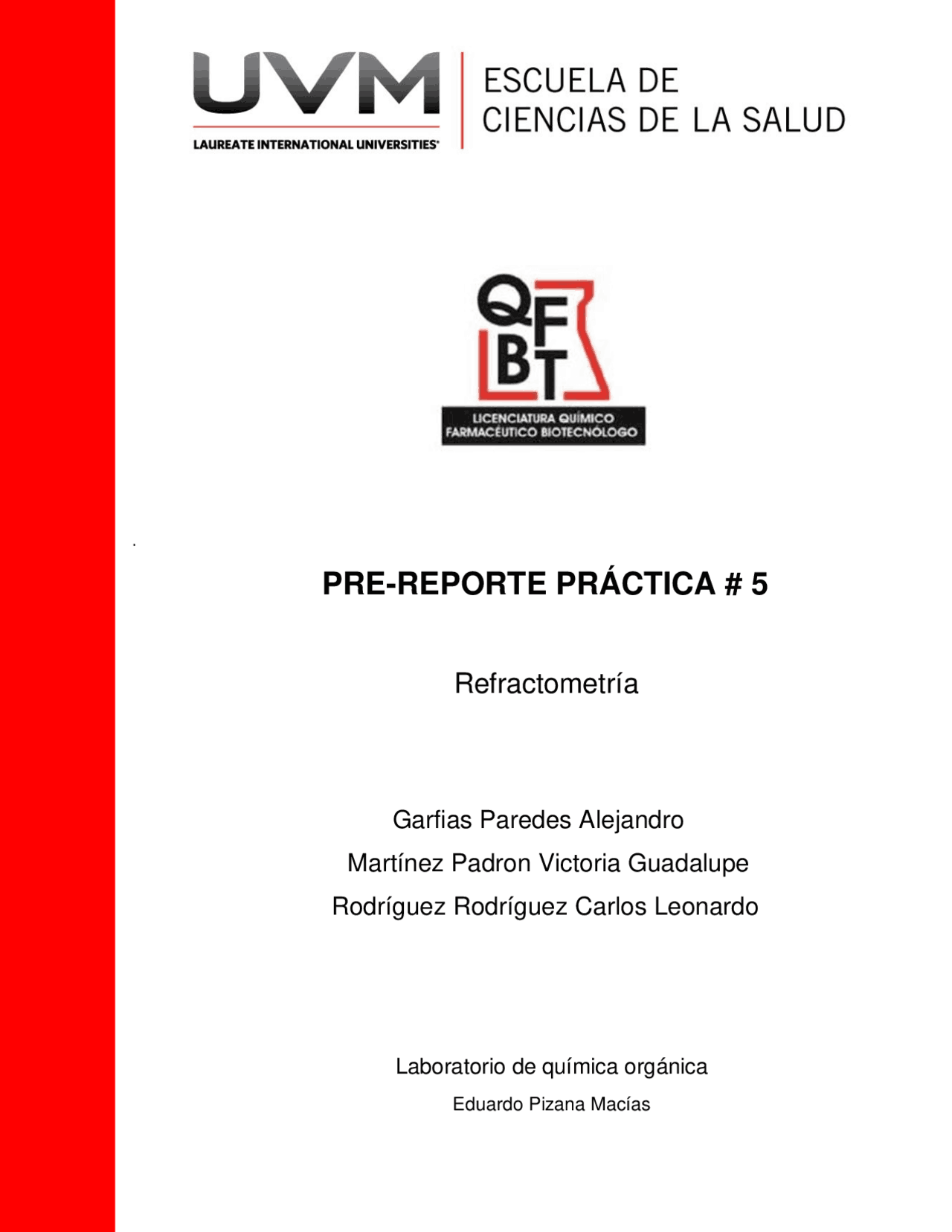 Pre-reporte practica 5 - Docsity