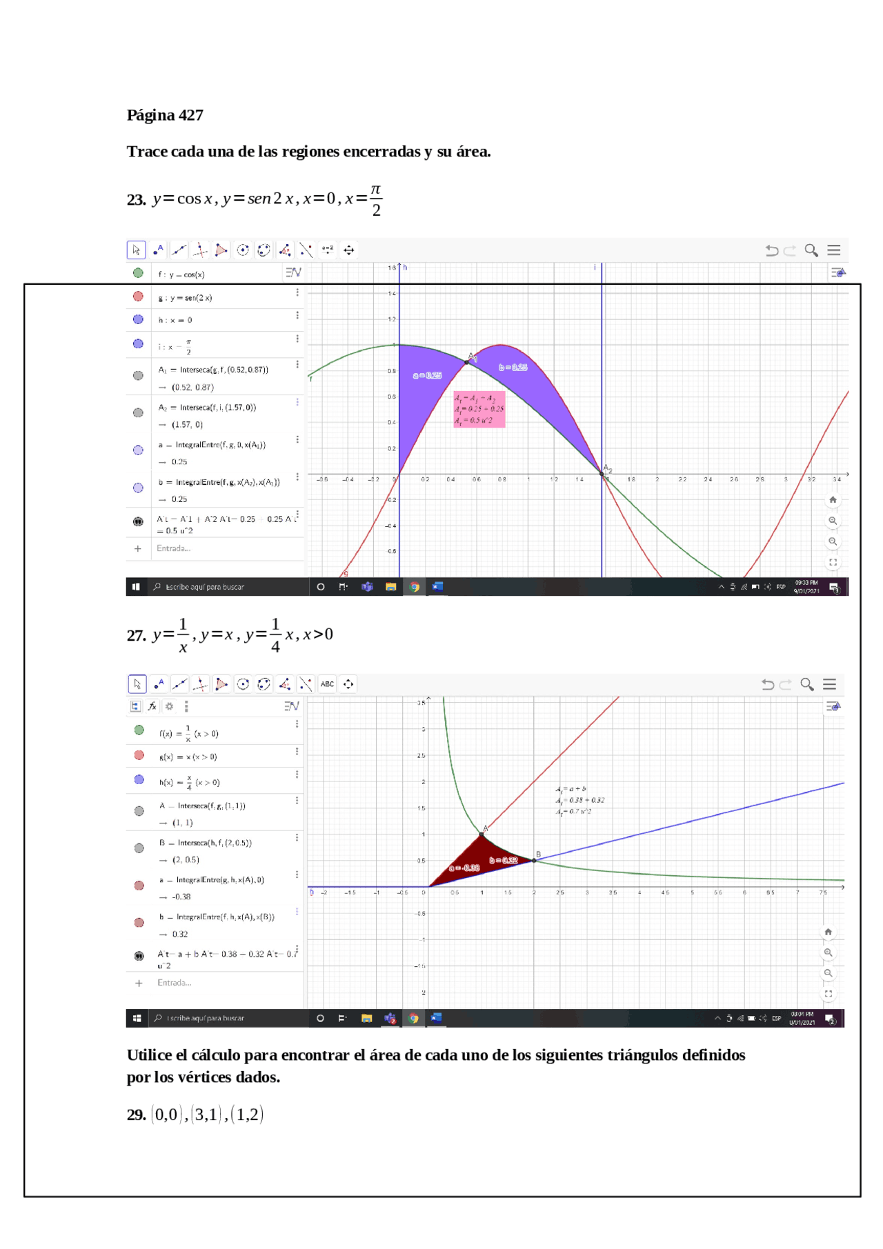 Calculo Integral Tarea 1 3ra Fase Docsity