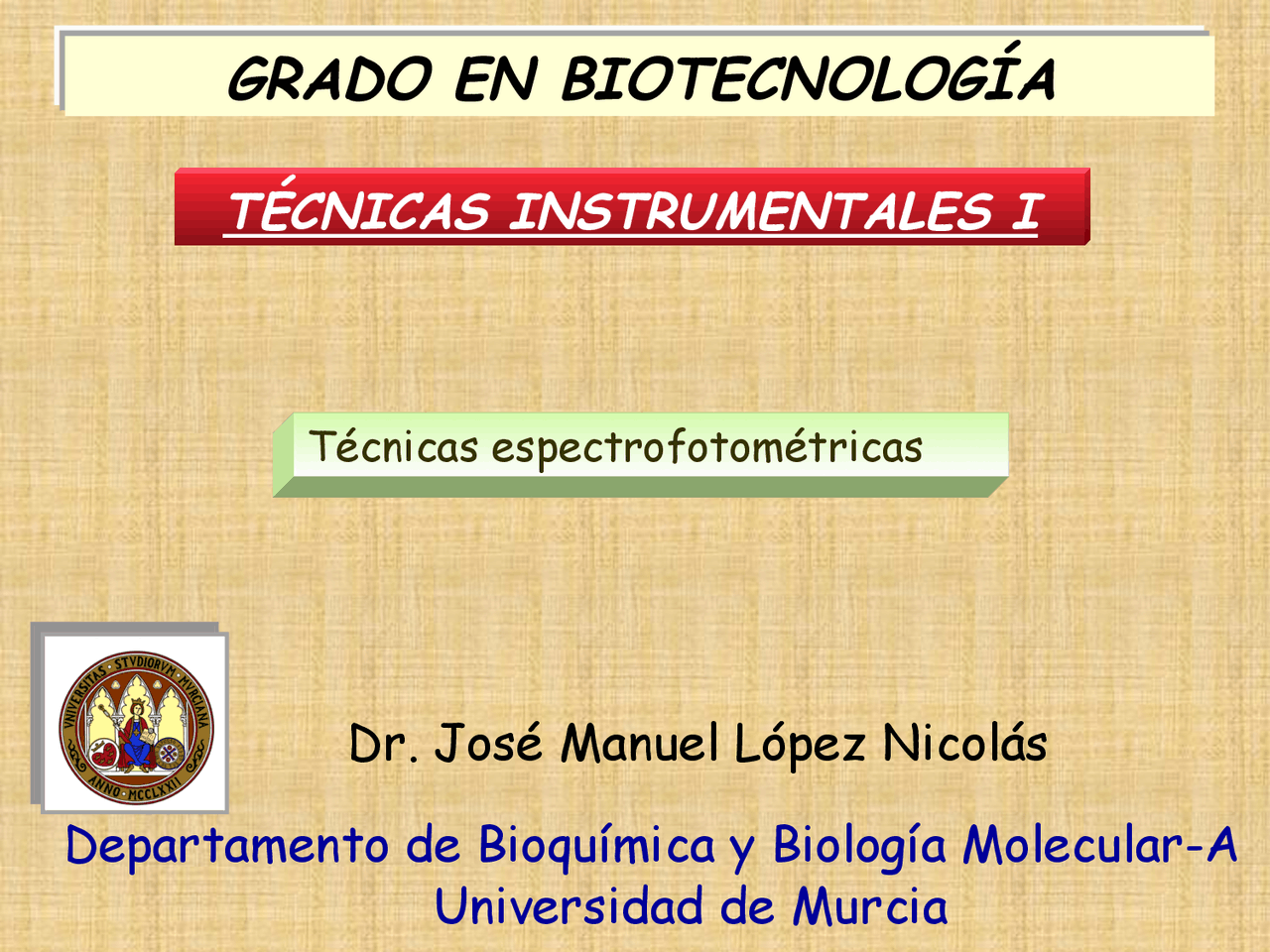 Tecnicas Instrumentales Basicas 2 - Docsity