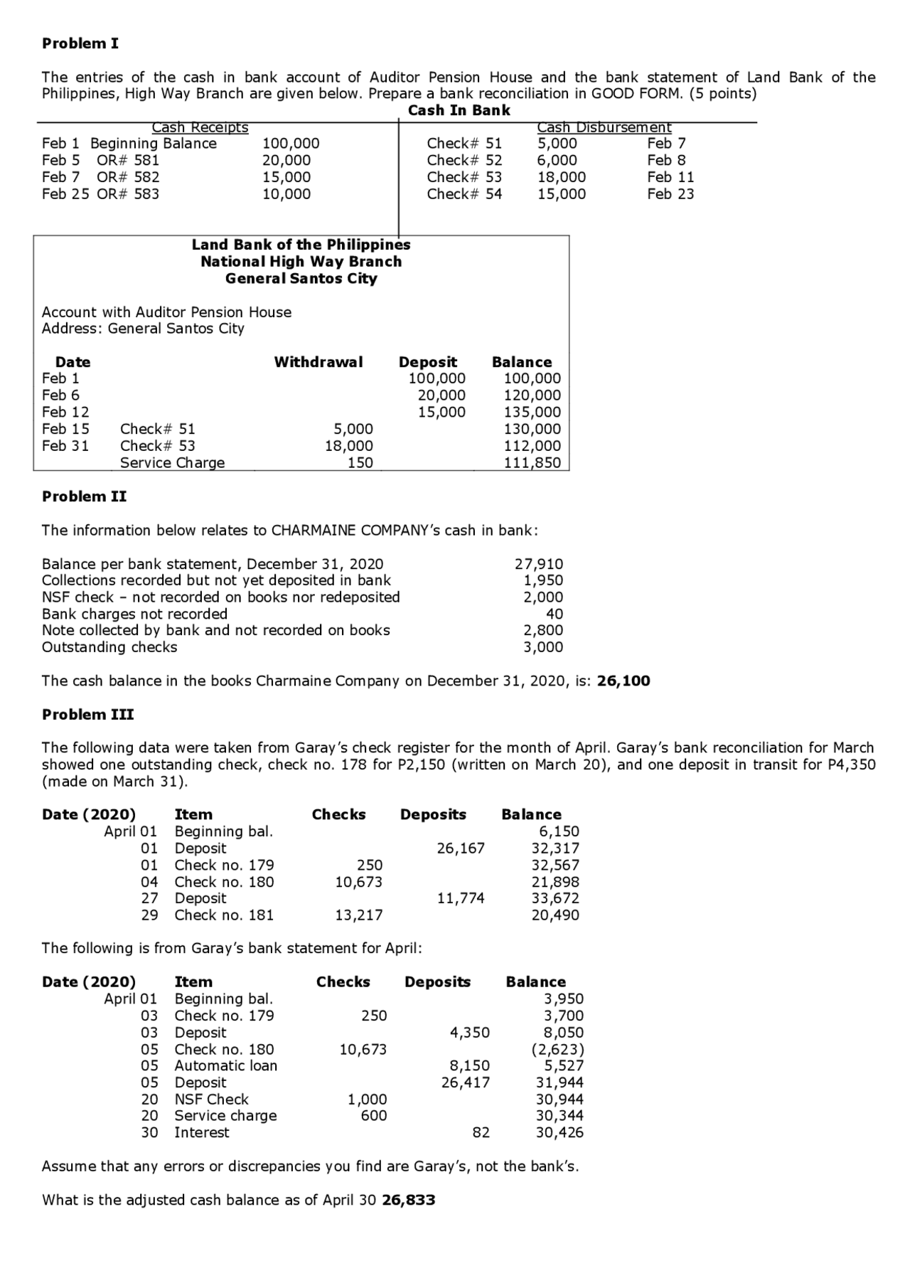 Intermediate Accounting | Exercises Accounting | Docsity