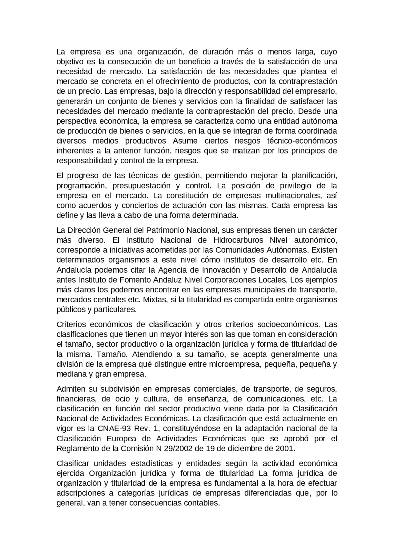 Administración De Empresas Docsity