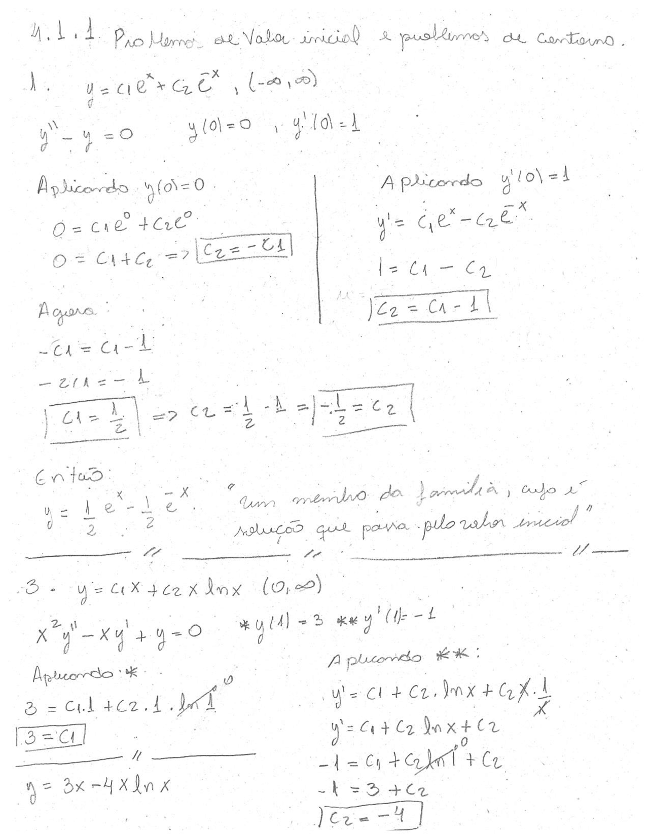 Exercícios Resolvidos Dennis Gzill Equações Diferenciais 411 Docsity