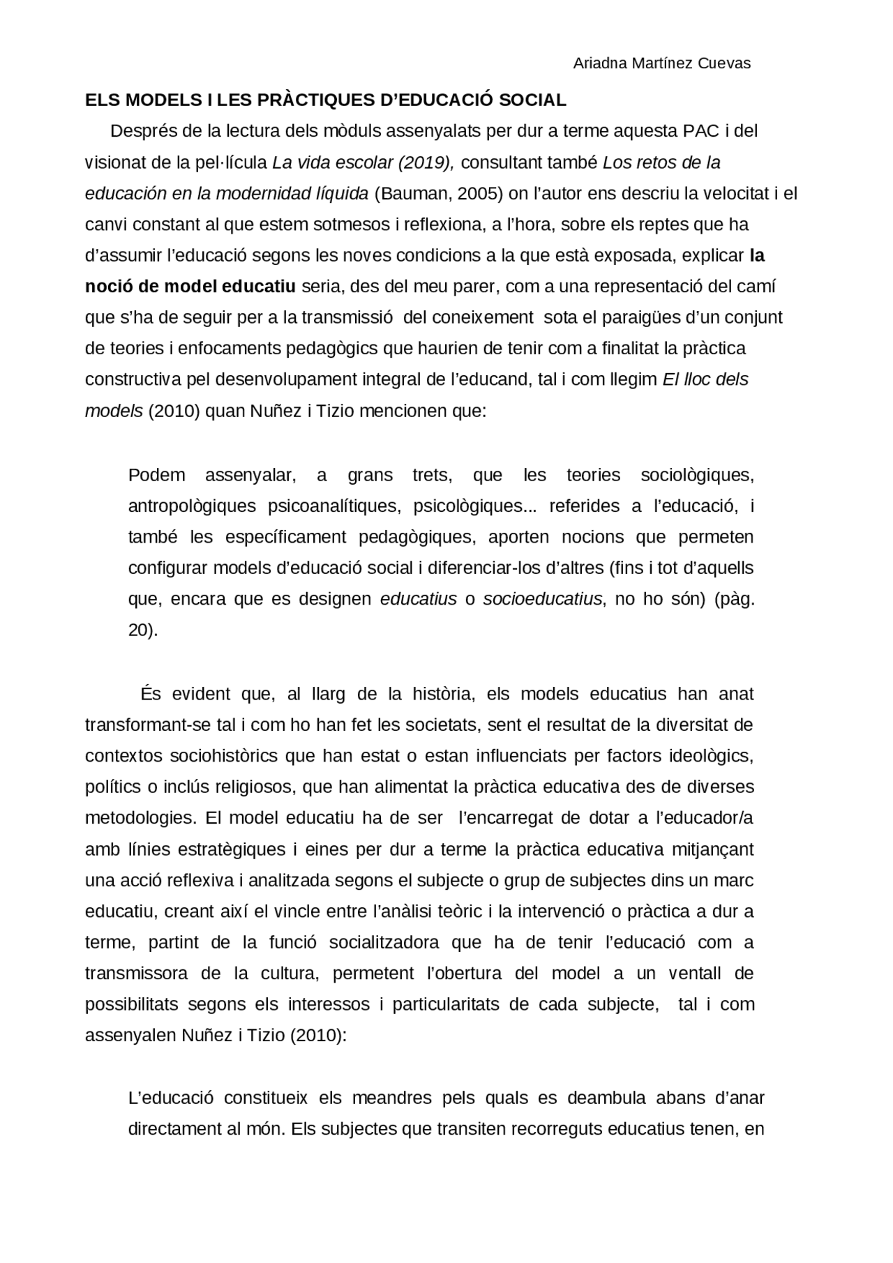Acció Socioeducativa Docsity