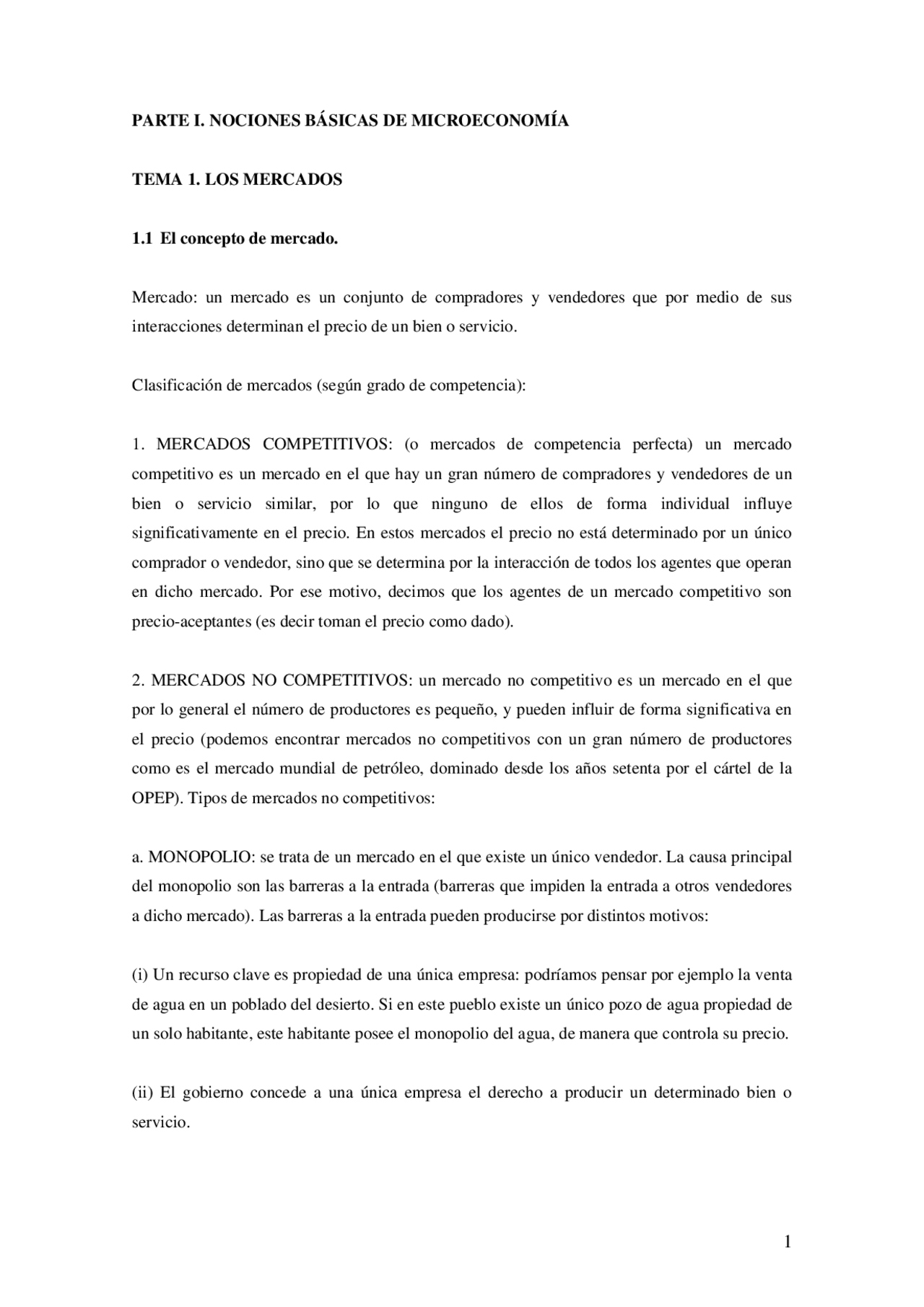 Apuntes Microeconomía Docsity