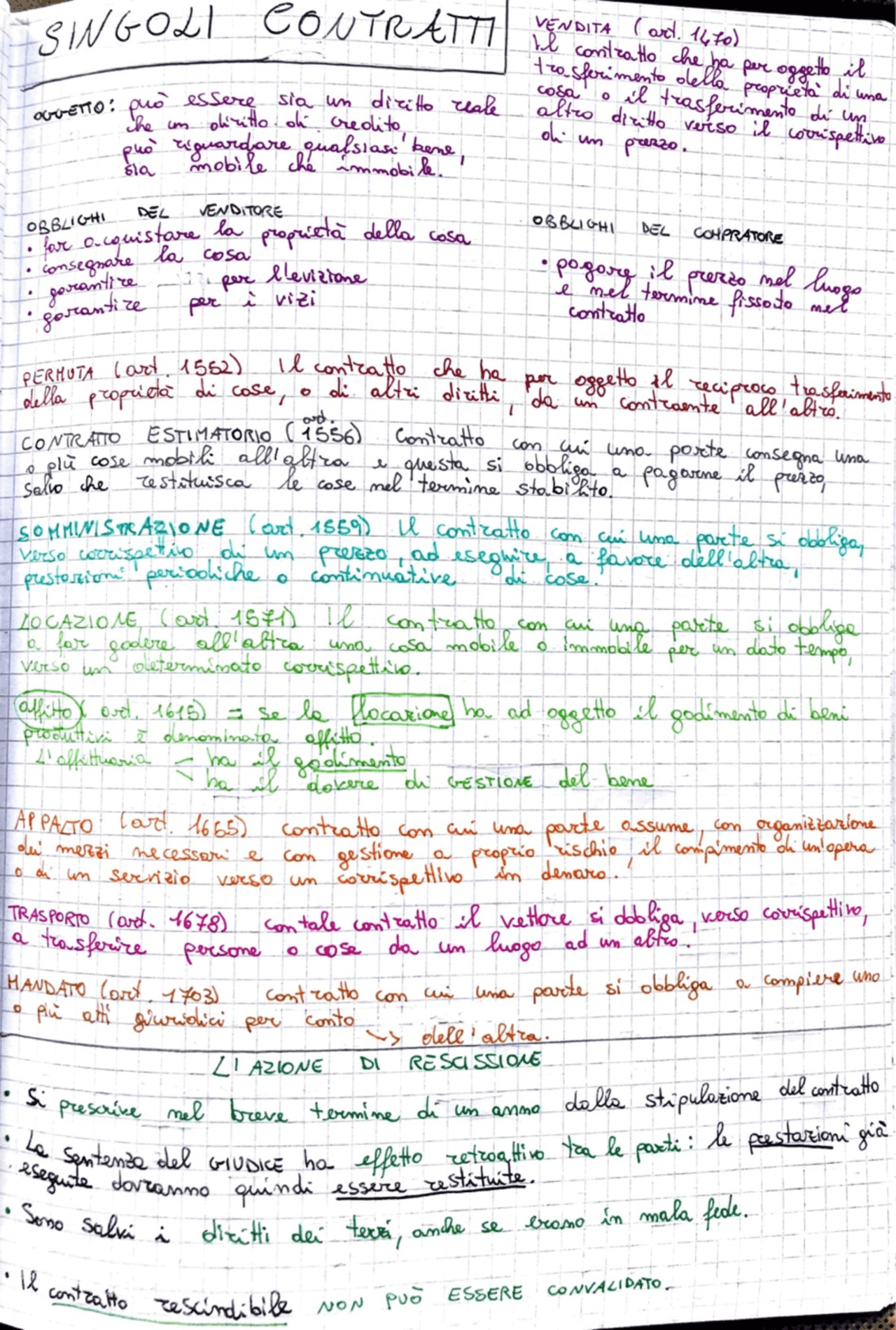 Schemi Di Diritto Privato Docsity
