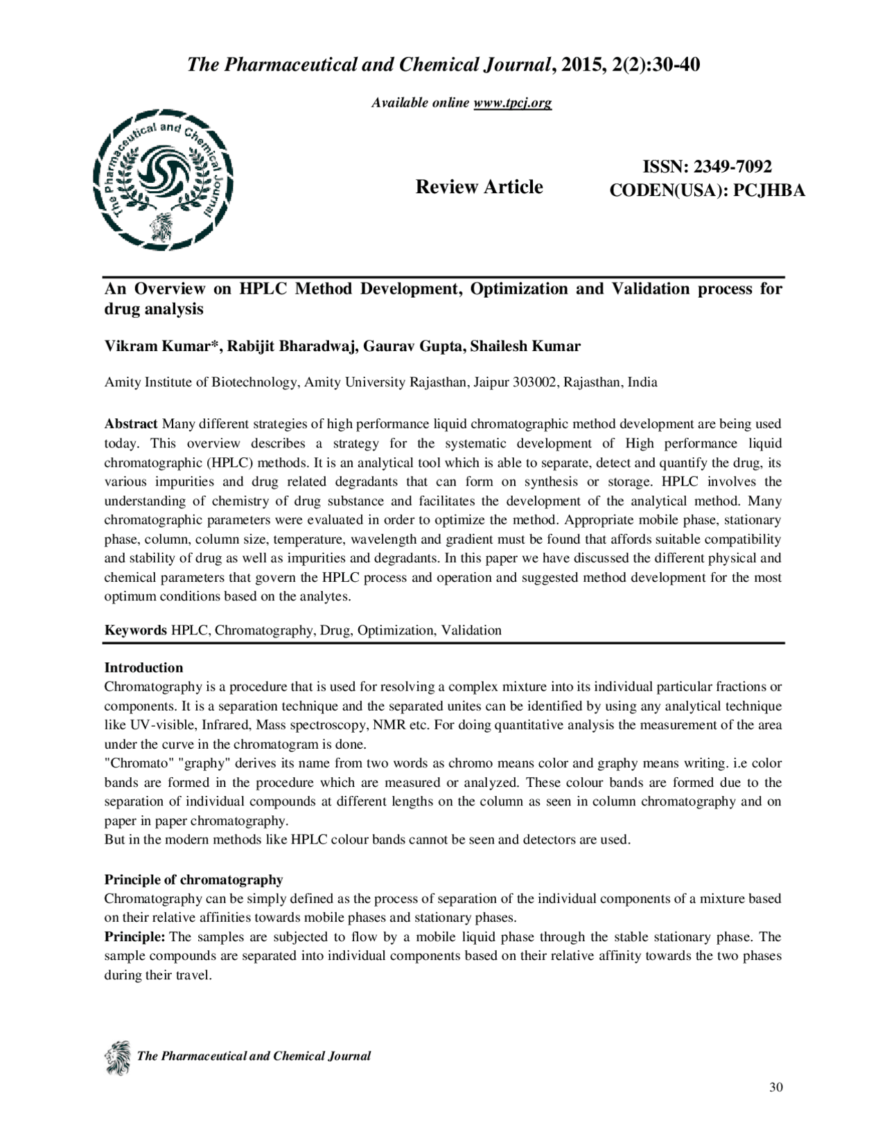 Hplc Y Sus Detectores Apuntes De Análisis Químico E Instrumental