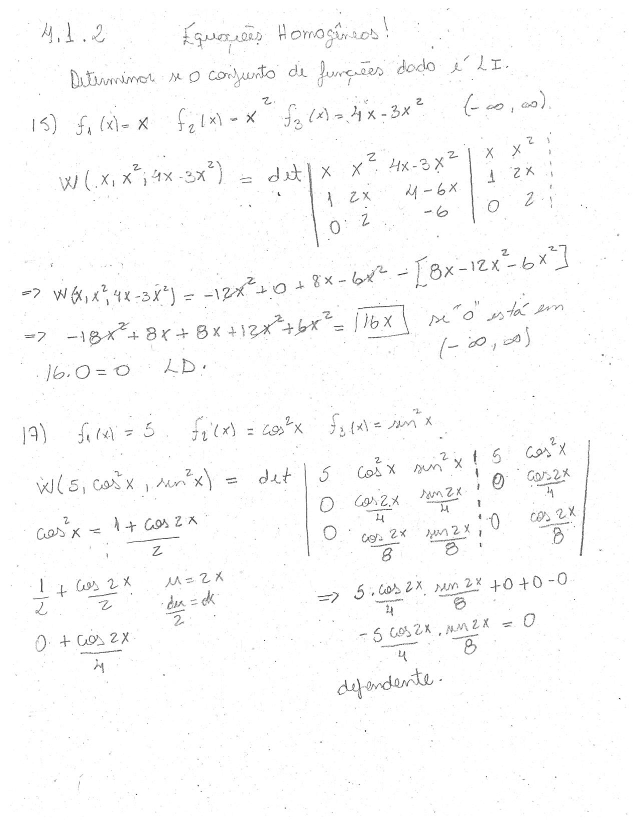 Exercícios Resolvidos Dennis Gzill Equações Diferenciais 412 Docsity