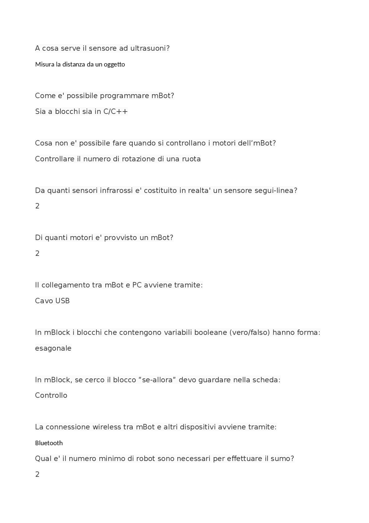 Dispense coding modulo 4 | Dispense di Informatica | Docsity