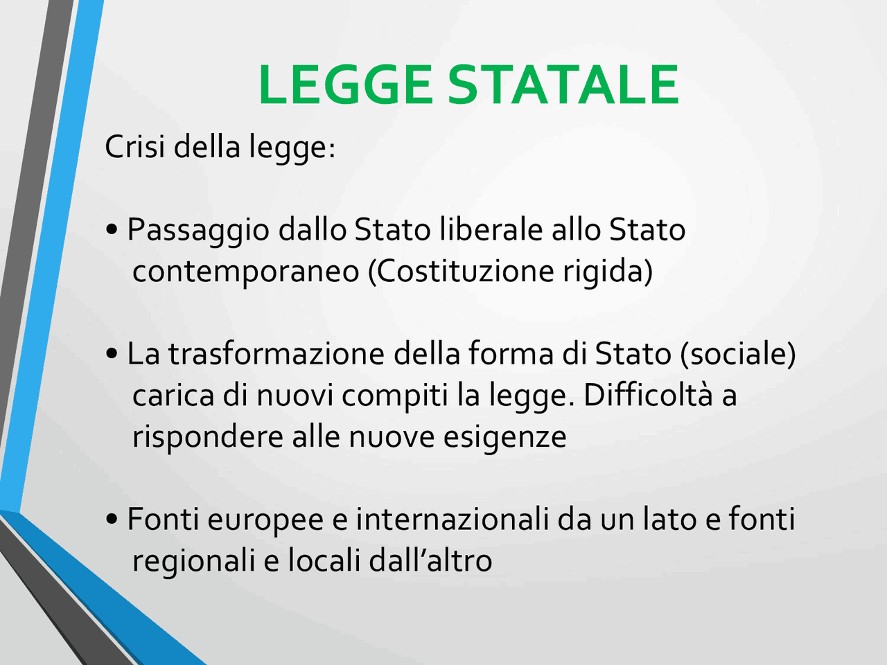 Slide Diritto Pubblico Docsity