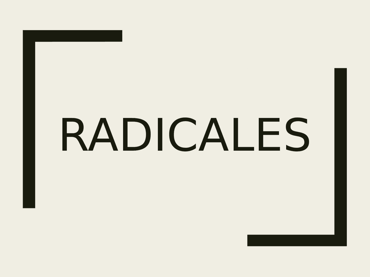 Radicales algebra básica - Docsity