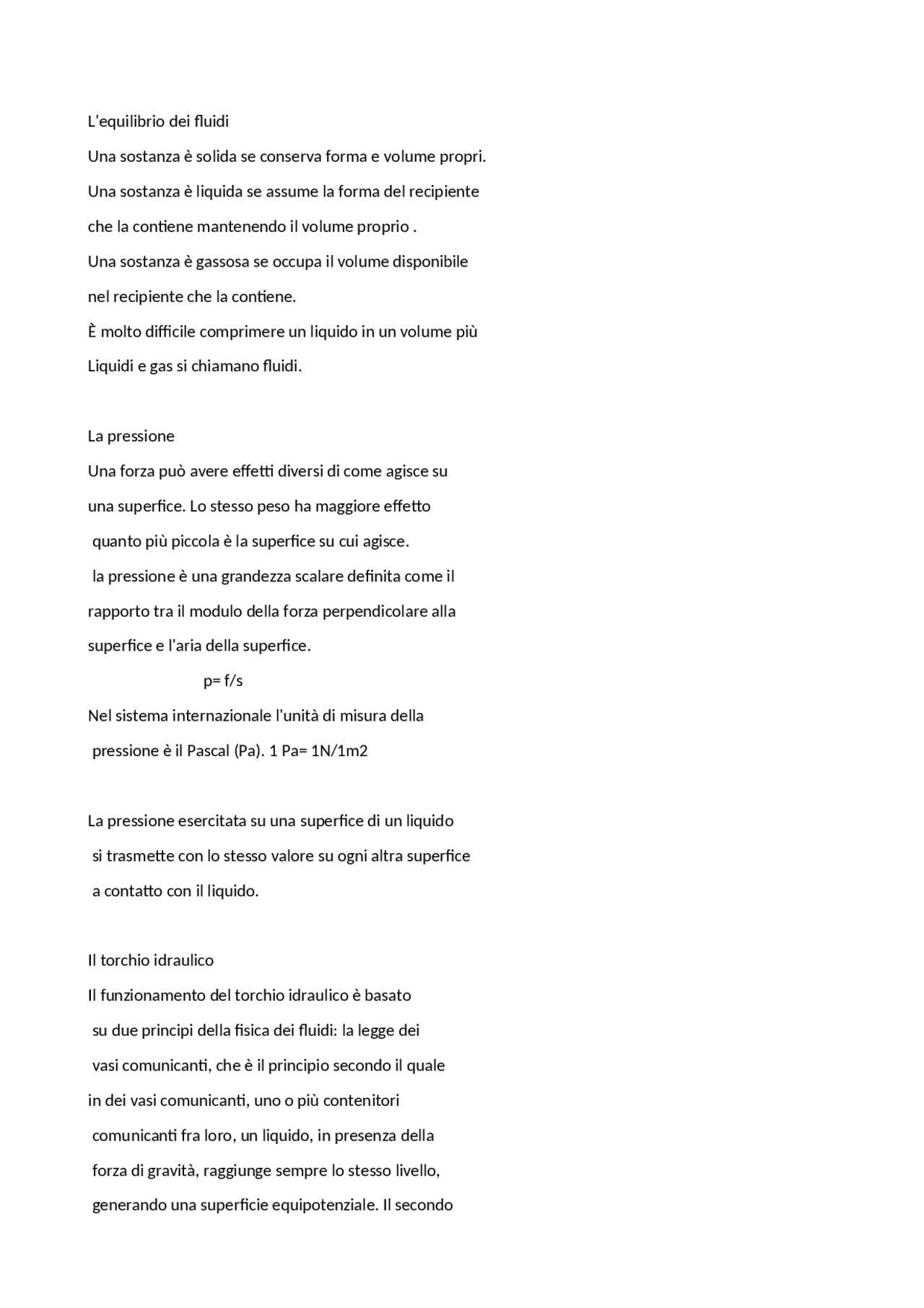 Schemi Di Fisica Liceo Docsity