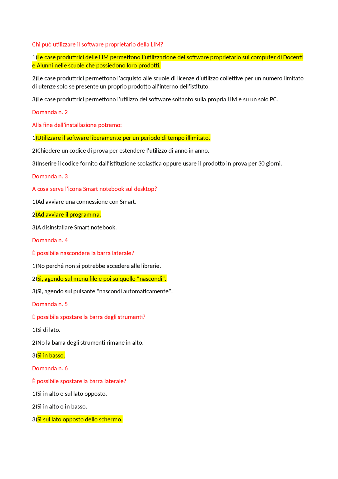 Domane Tablet Lim Coding Test Asset Scuola Appunti Di Elementi