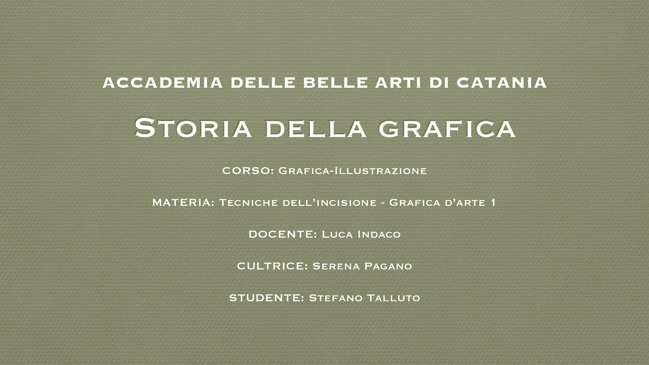 Storia Della Grafica Docsity
