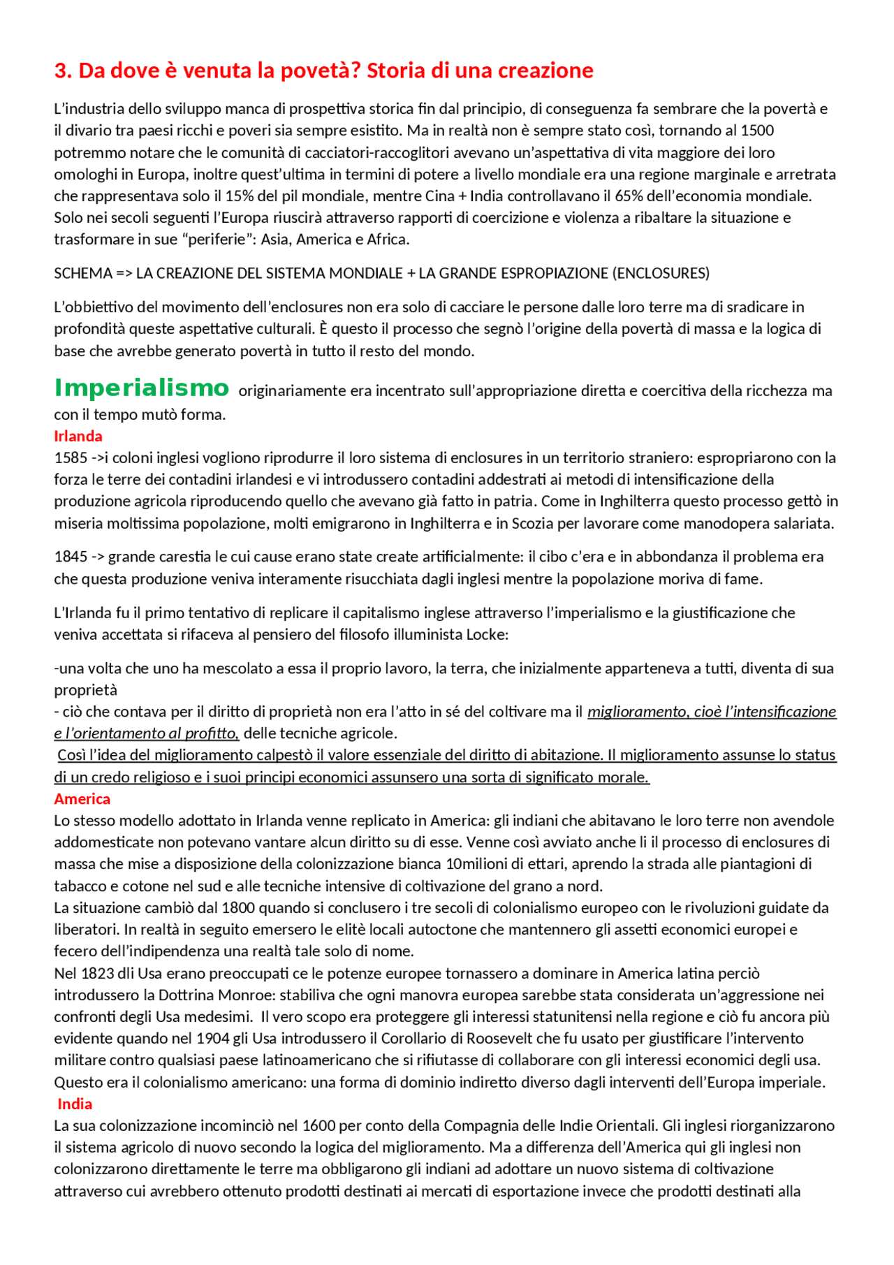 Riassunto Completo The Devide Di Hickel Docsity