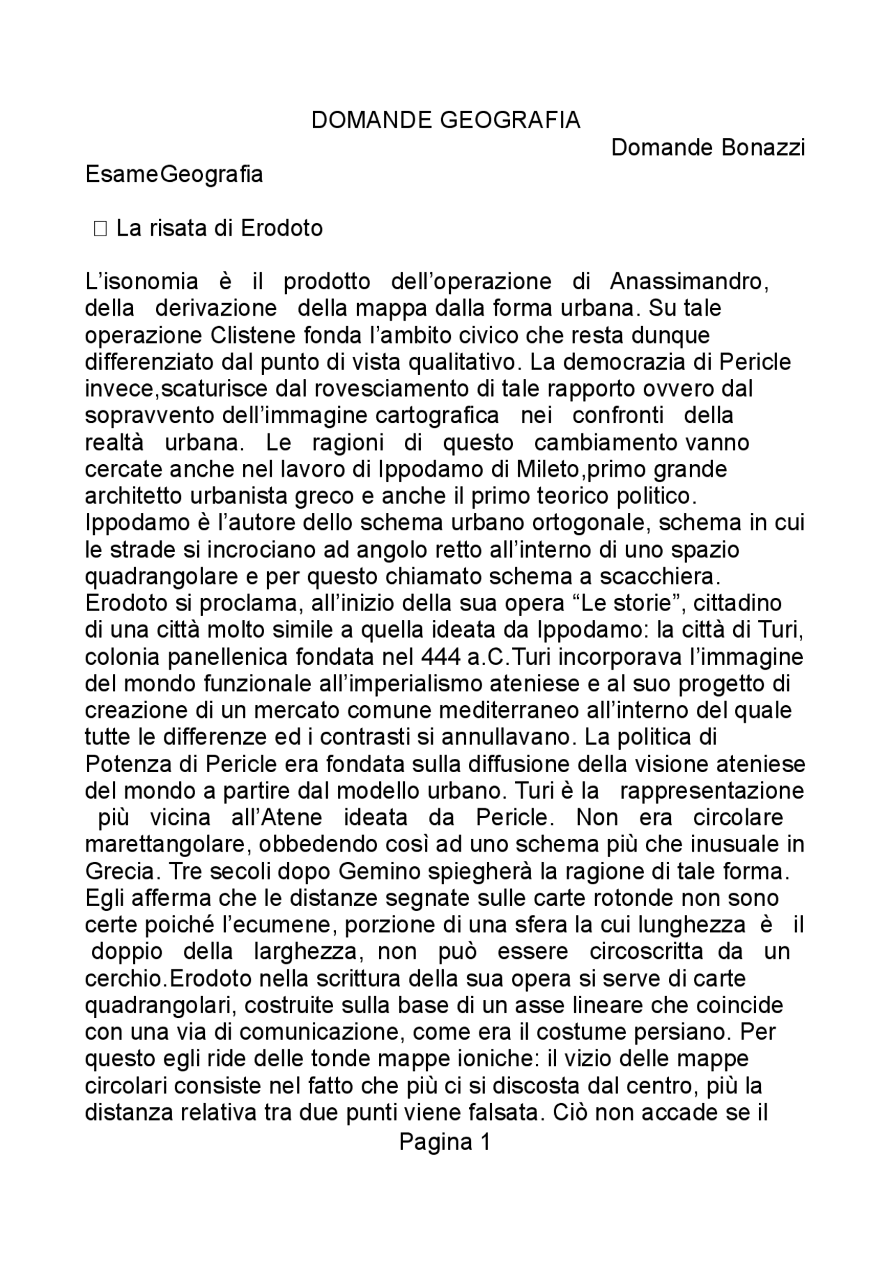 Geografia Della Comunicazione Docsity