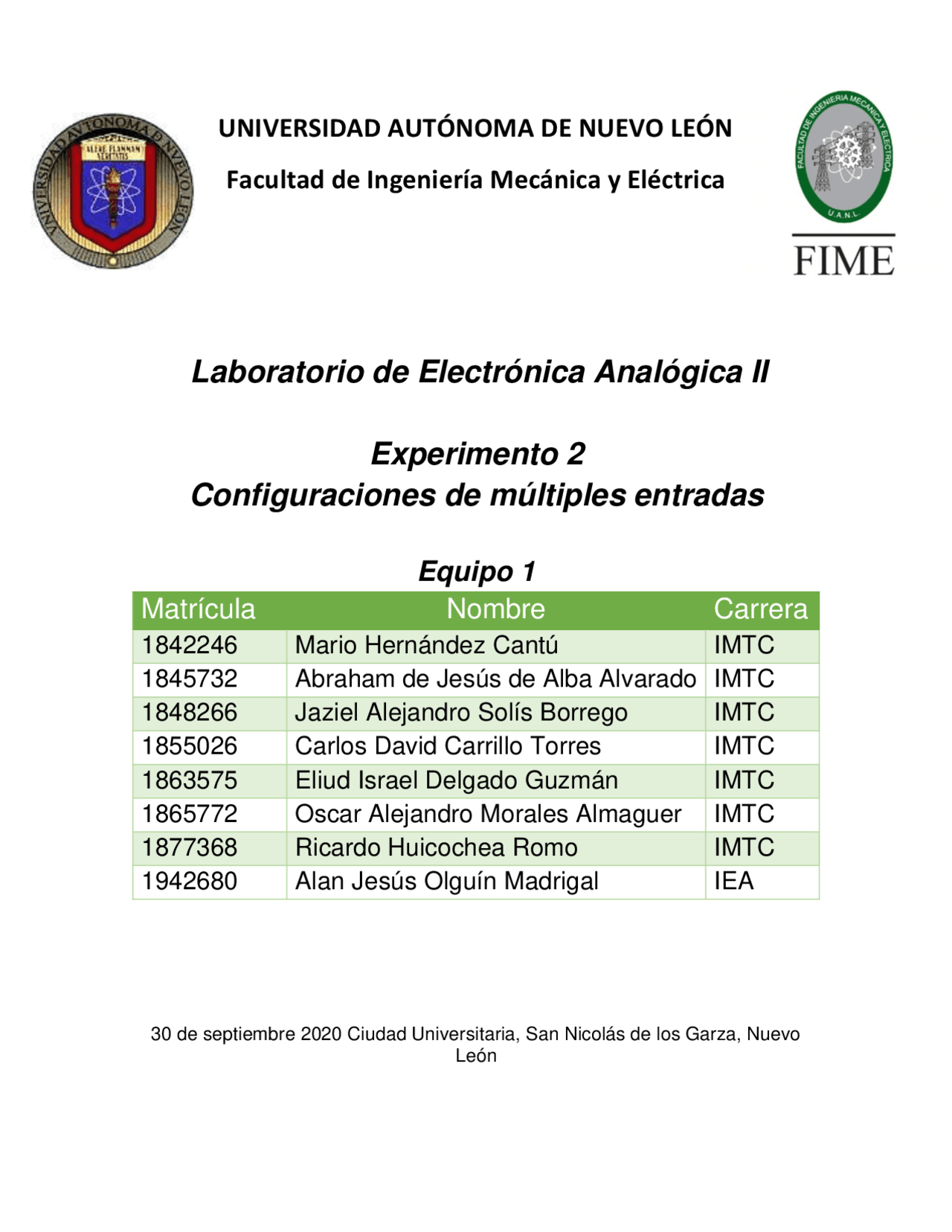 Practica 2 De Lab Digital Docsity