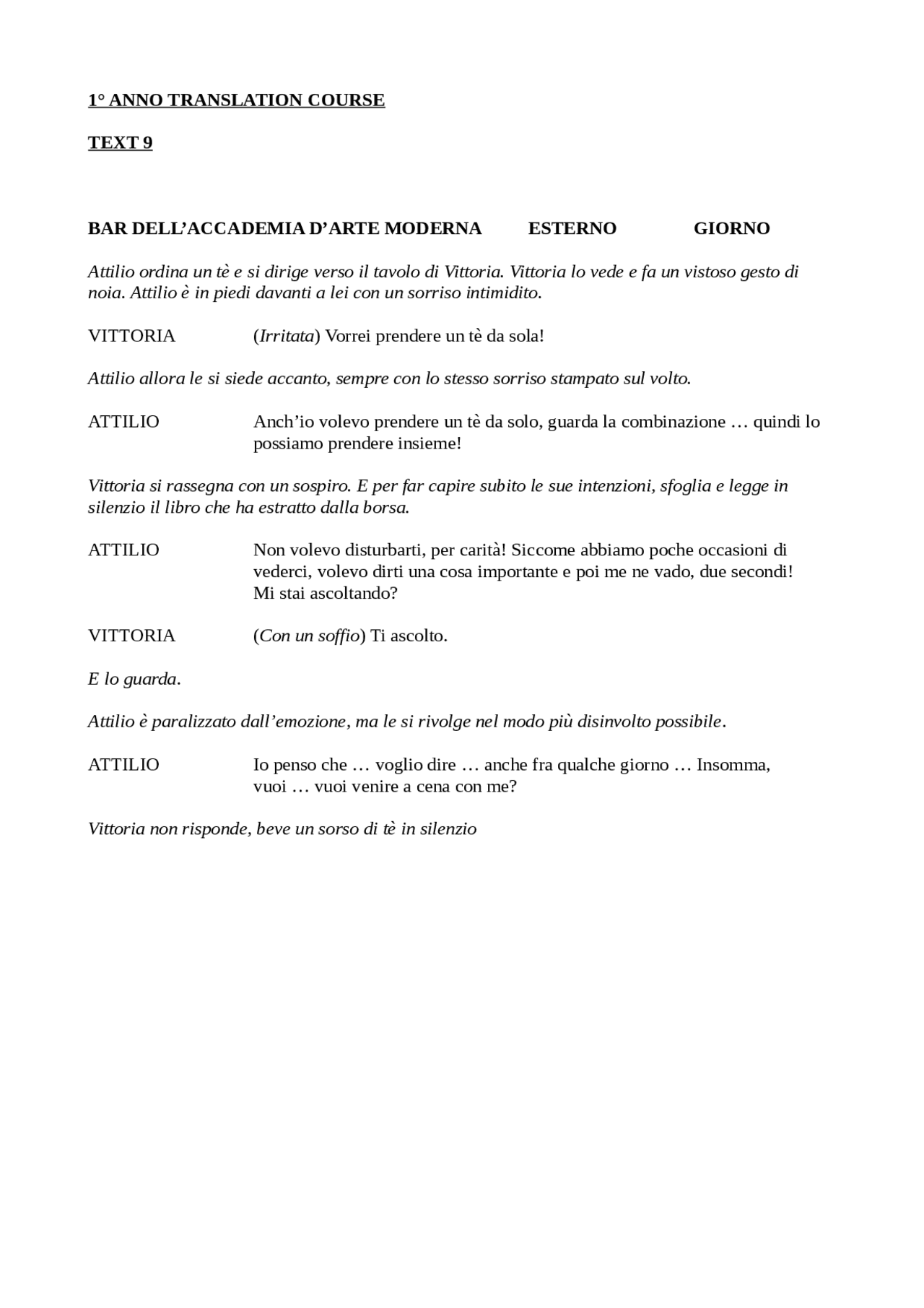 Inglese Appunti Dispense Esercizi Docsity