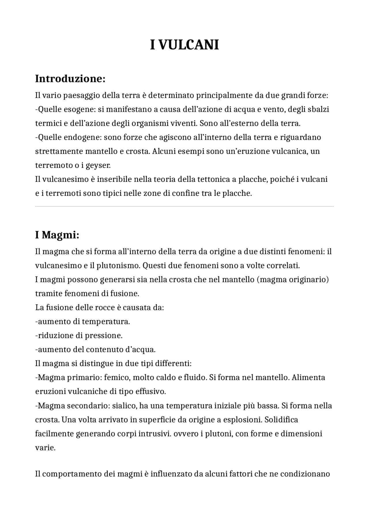 Appunti Sui Vulcani 12 Docsity