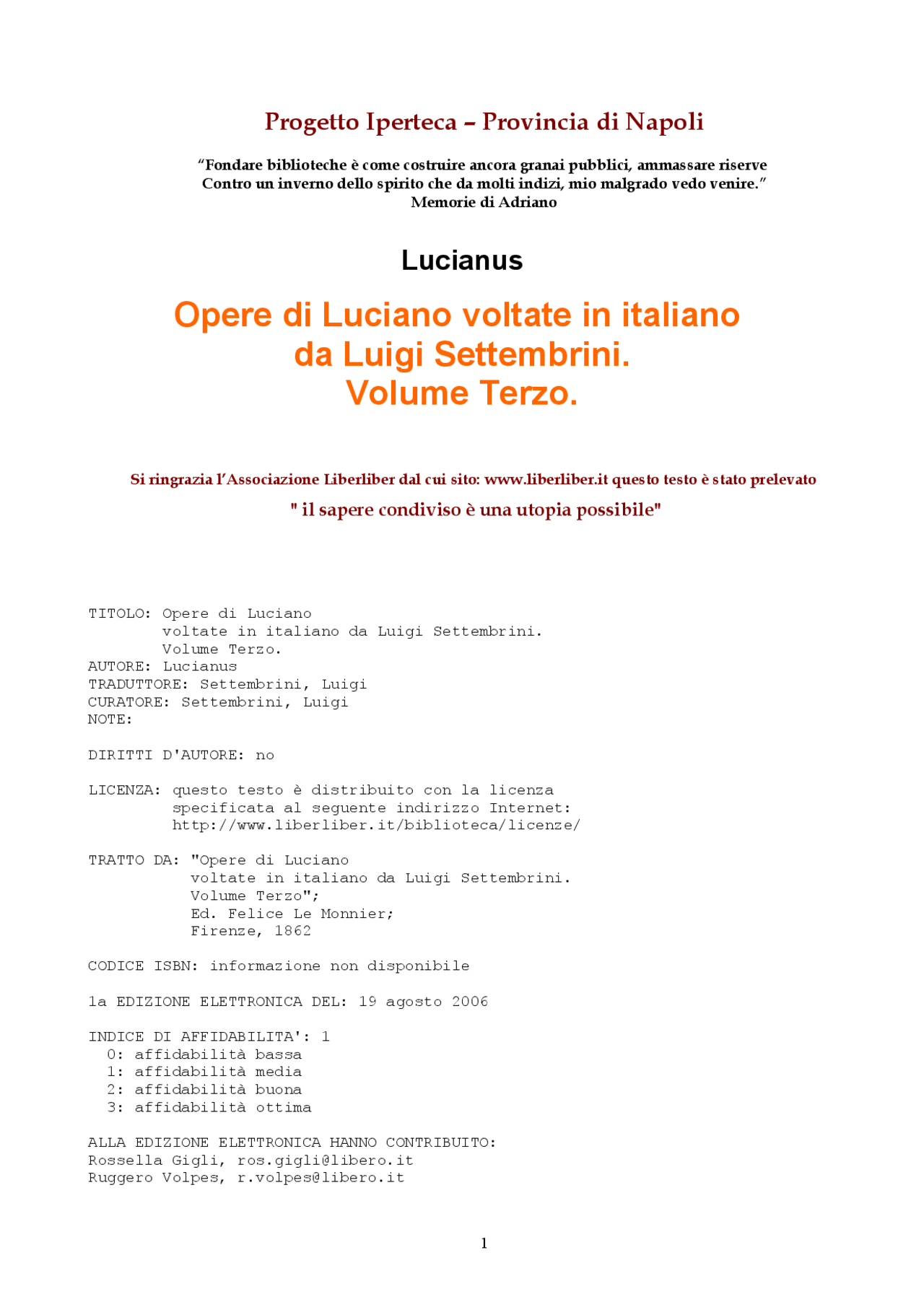 Lucano nel mondo latino - Docsity